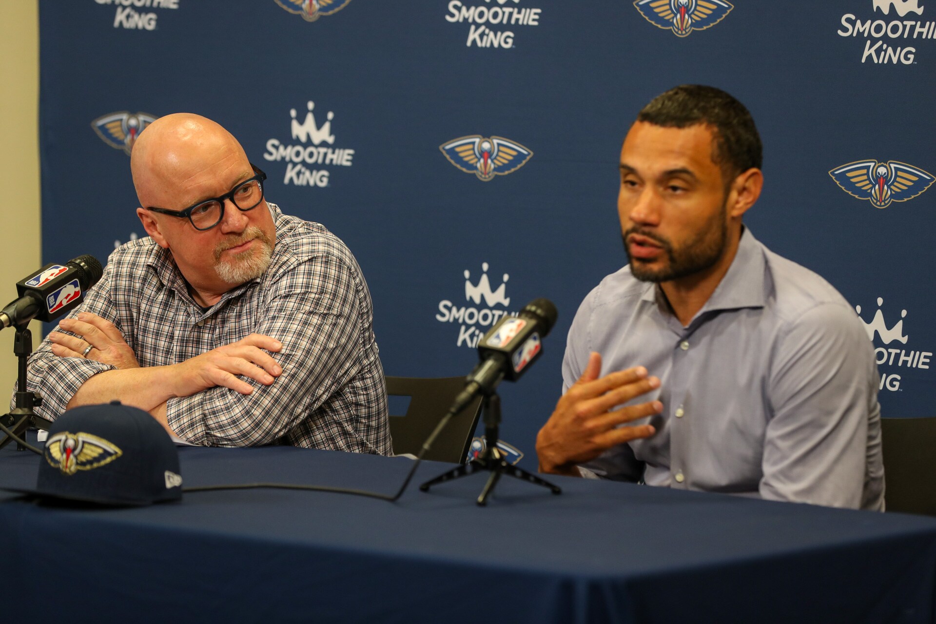 Photos: David Griffin and Trajan Langdon hold post-draft presser Photo ...