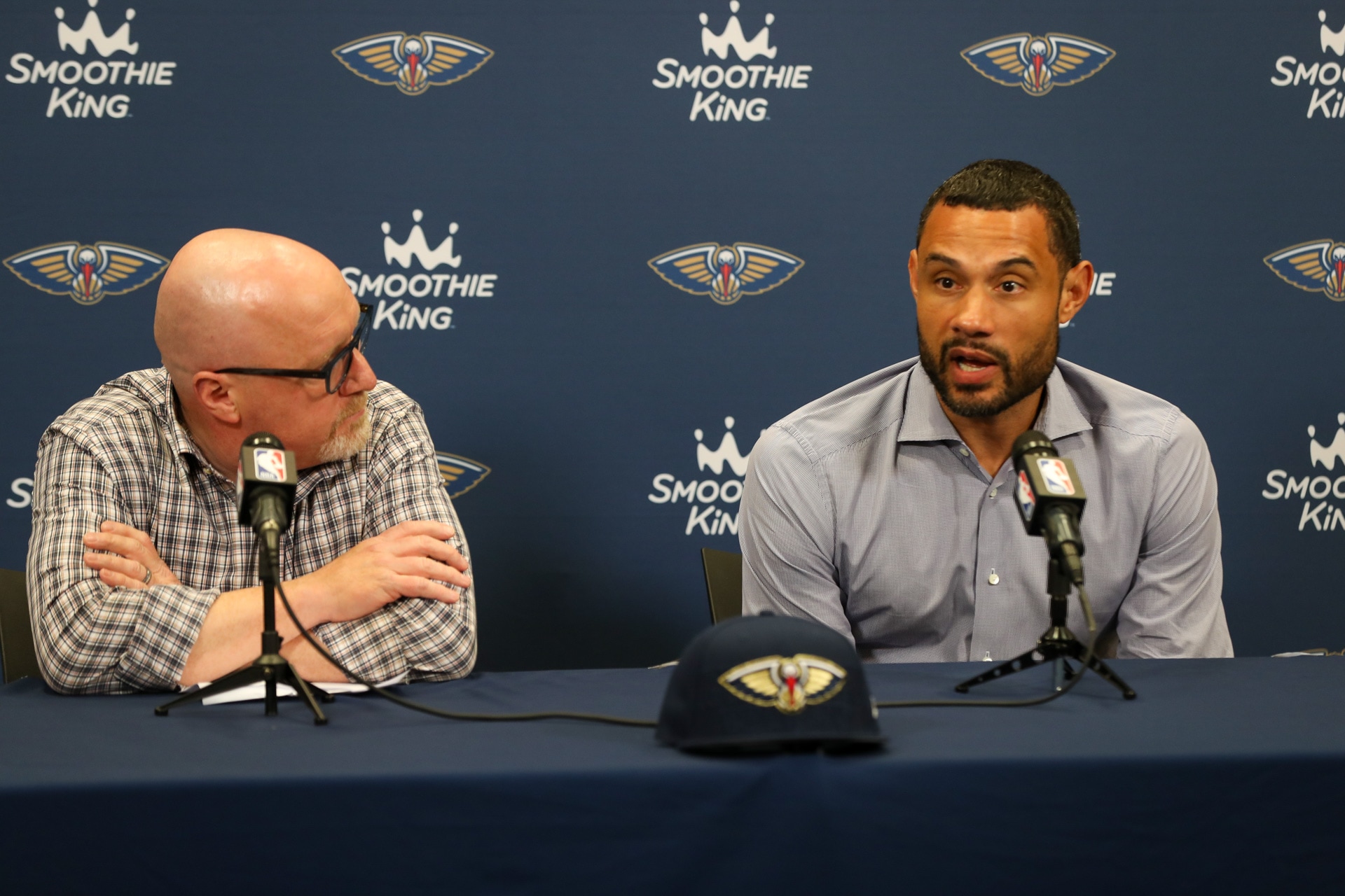 Photos: David Griffin and Trajan Langdon hold post-draft presser Photo ...