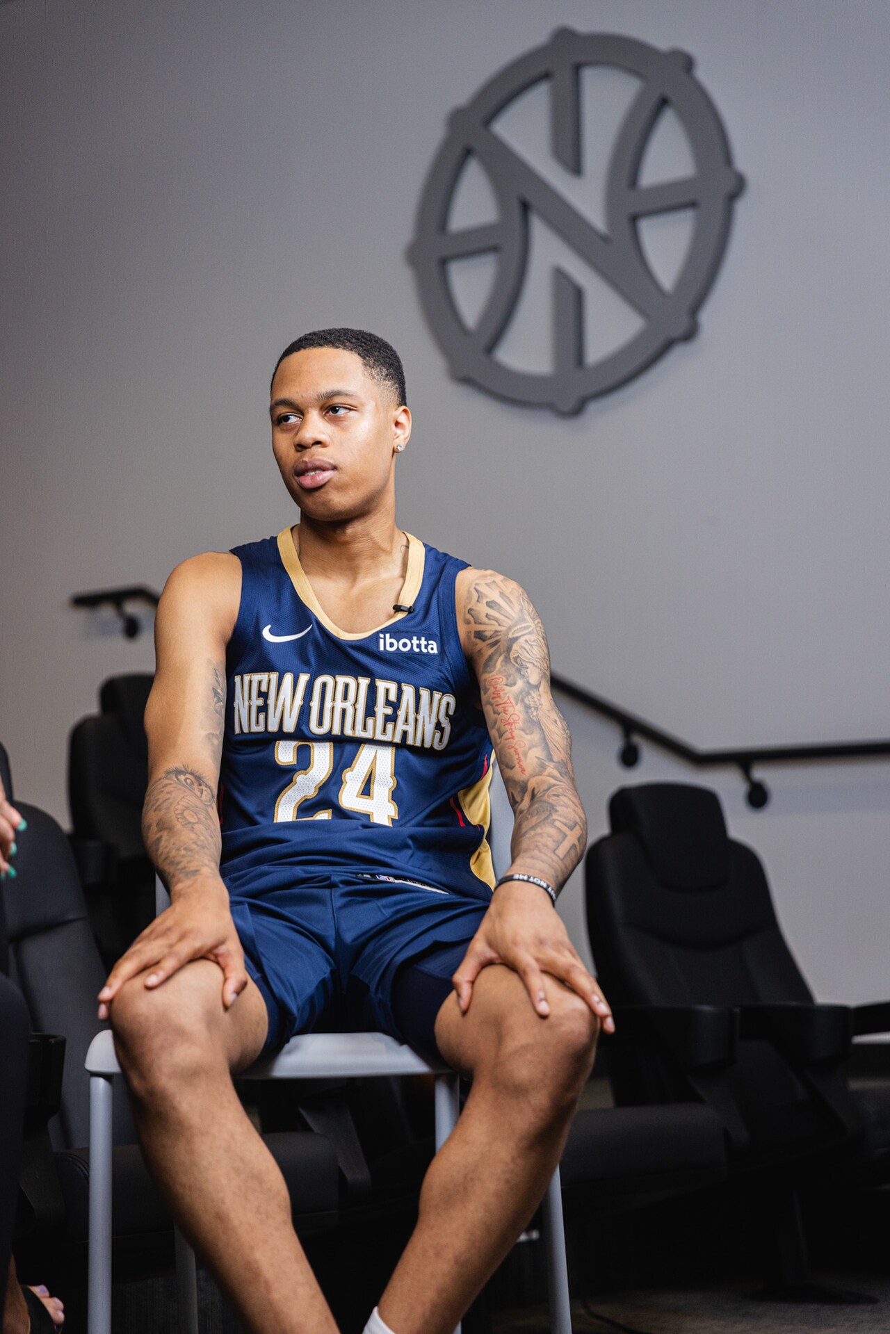 Photos: Jordan Hawkins' First Day in New Orleans