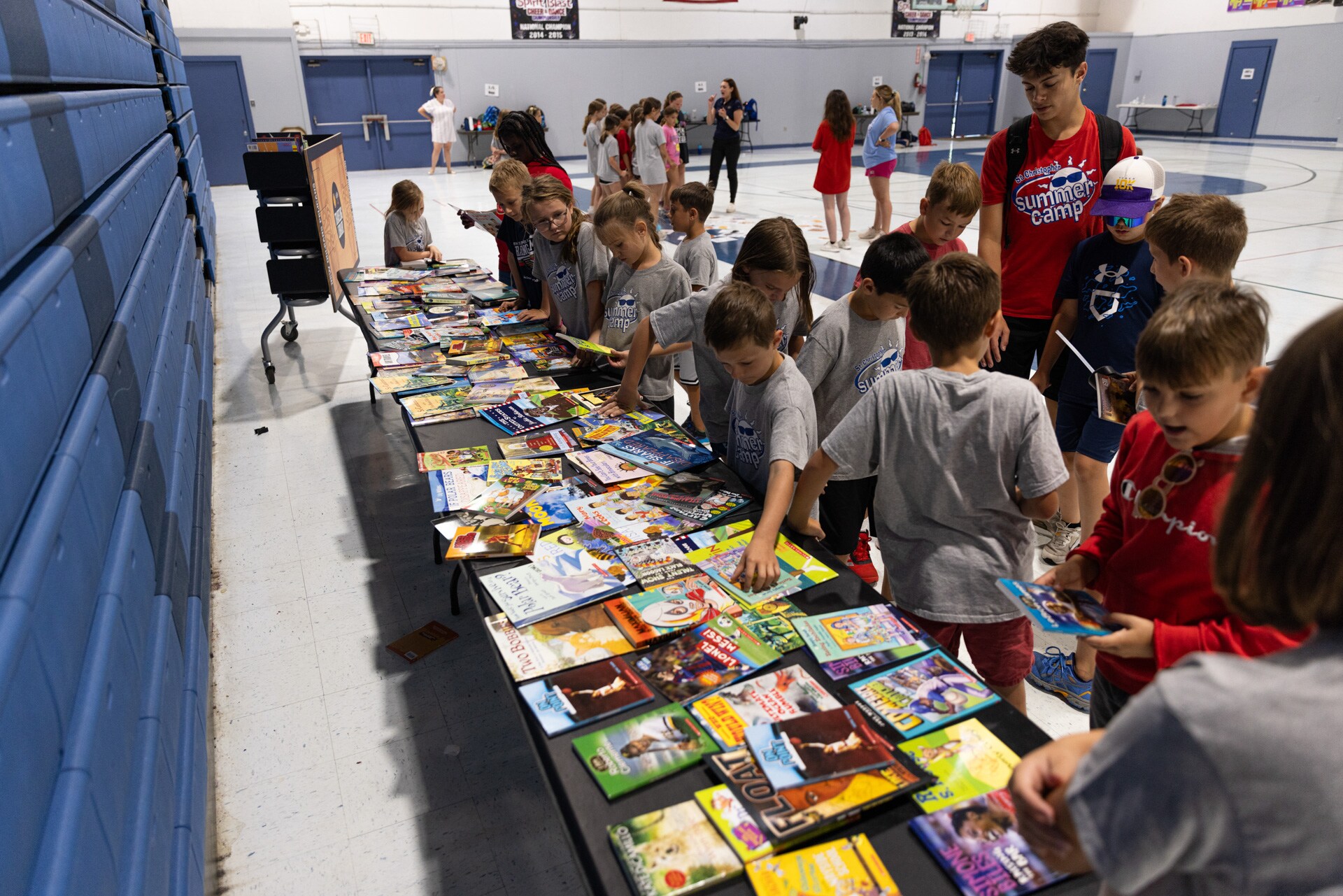 Photos: Pelicans and Shell host Reading Rally at St. Christopher School ...