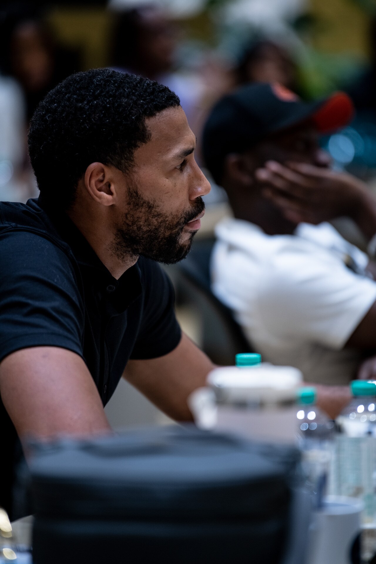Photos: Garrett Temple attends NBPA's One Court Milan Program Photo ...