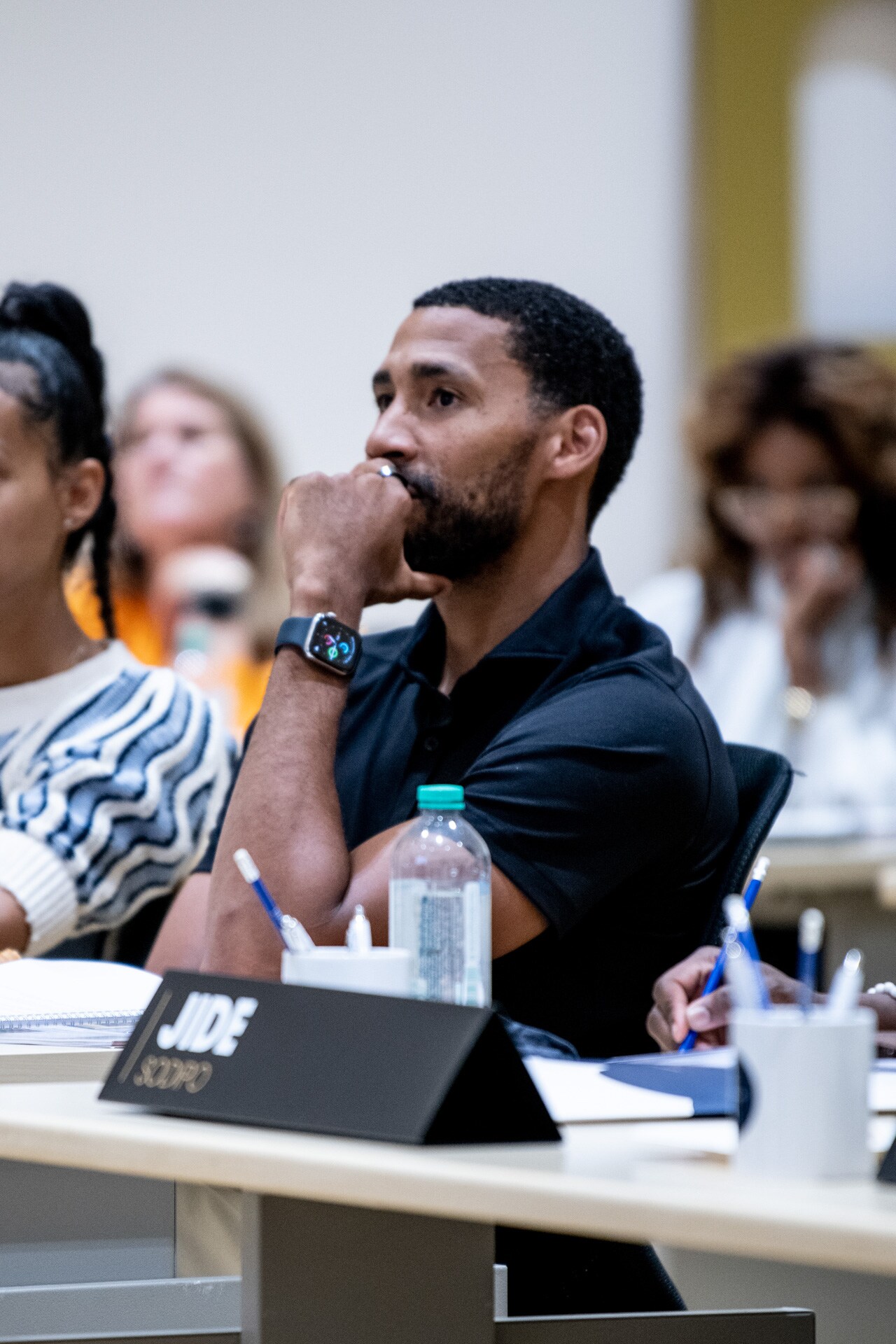 Photos: Garrett Temple attends NBPA's One Court Milan Program Photo ...