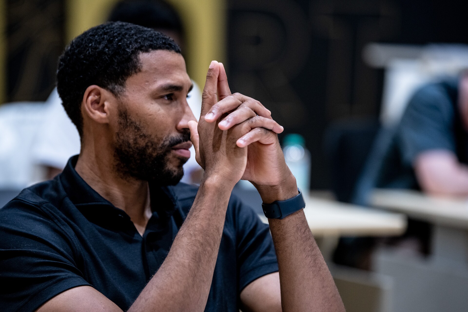 Photos: Garrett Temple attends NBPA's One Court Milan Program Photo ...