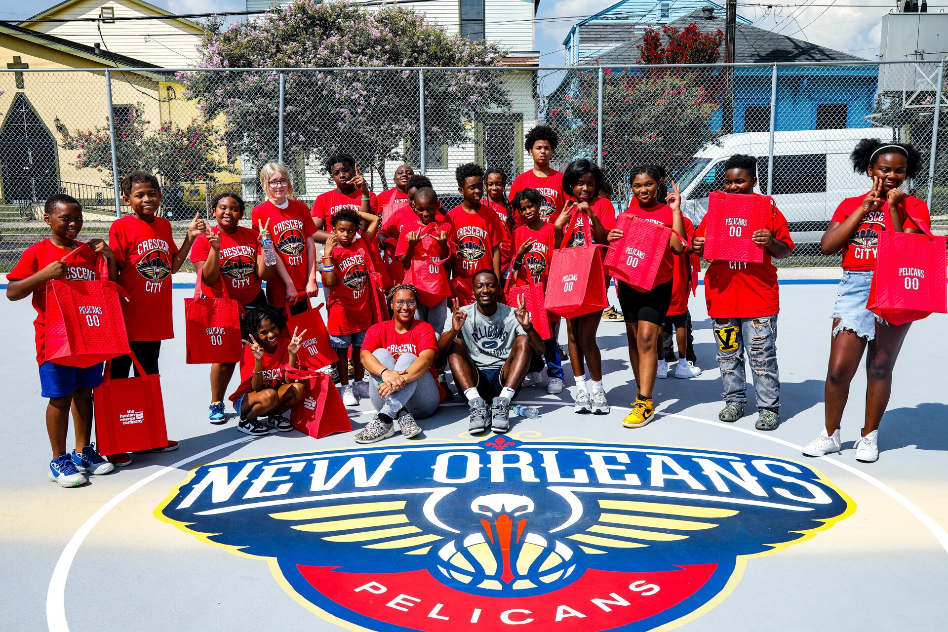 Photos: HOOPLA Court Unveiling at the Keller Center Photo Gallery | NBA.com