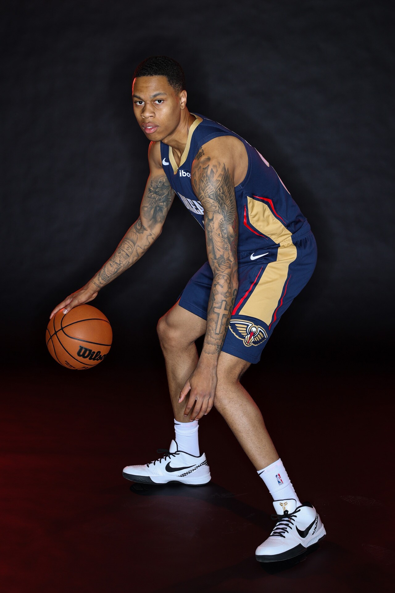 Photos: Jordan Hawkins | 2023 NBA Rookie Photo Shoot Photo Gallery ...