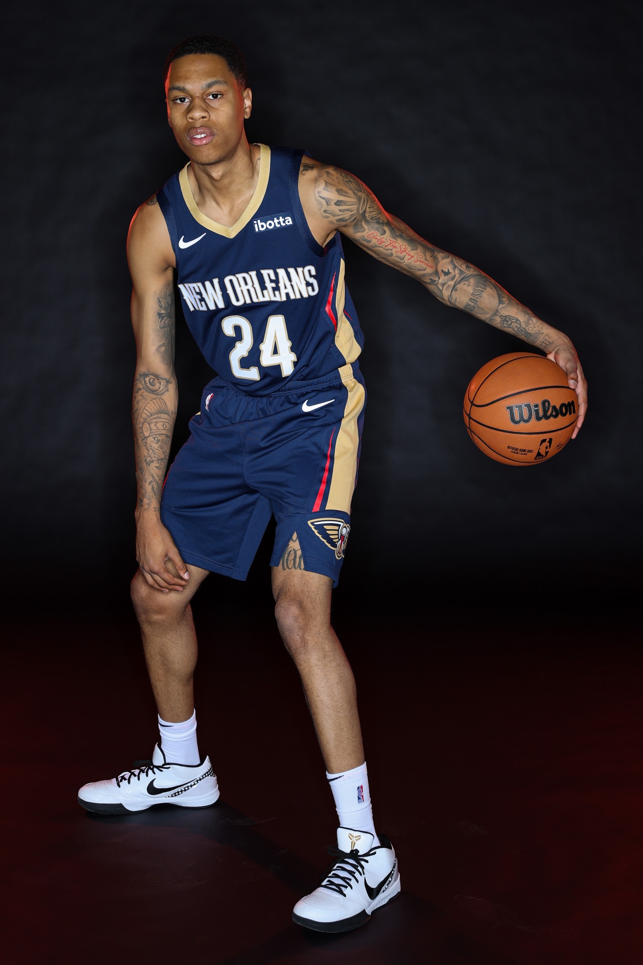 Photos: Jordan Hawkins | 2023 NBA Rookie Photo Shoot Photo Gallery ...