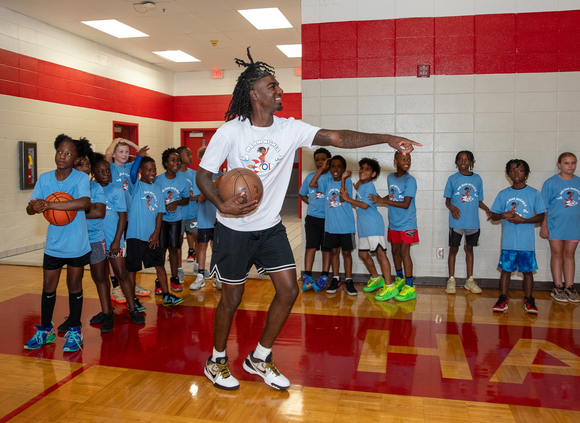 Photos: Kira Lewis Jr. hosts We Aim Higher basketball camp in Alabama ...