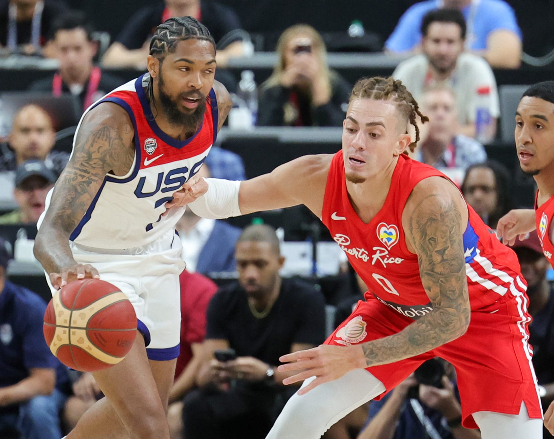 Photos: Brandon Ingram | Team USA vs Puerto Rico at FIBA World Cup 2023 ...