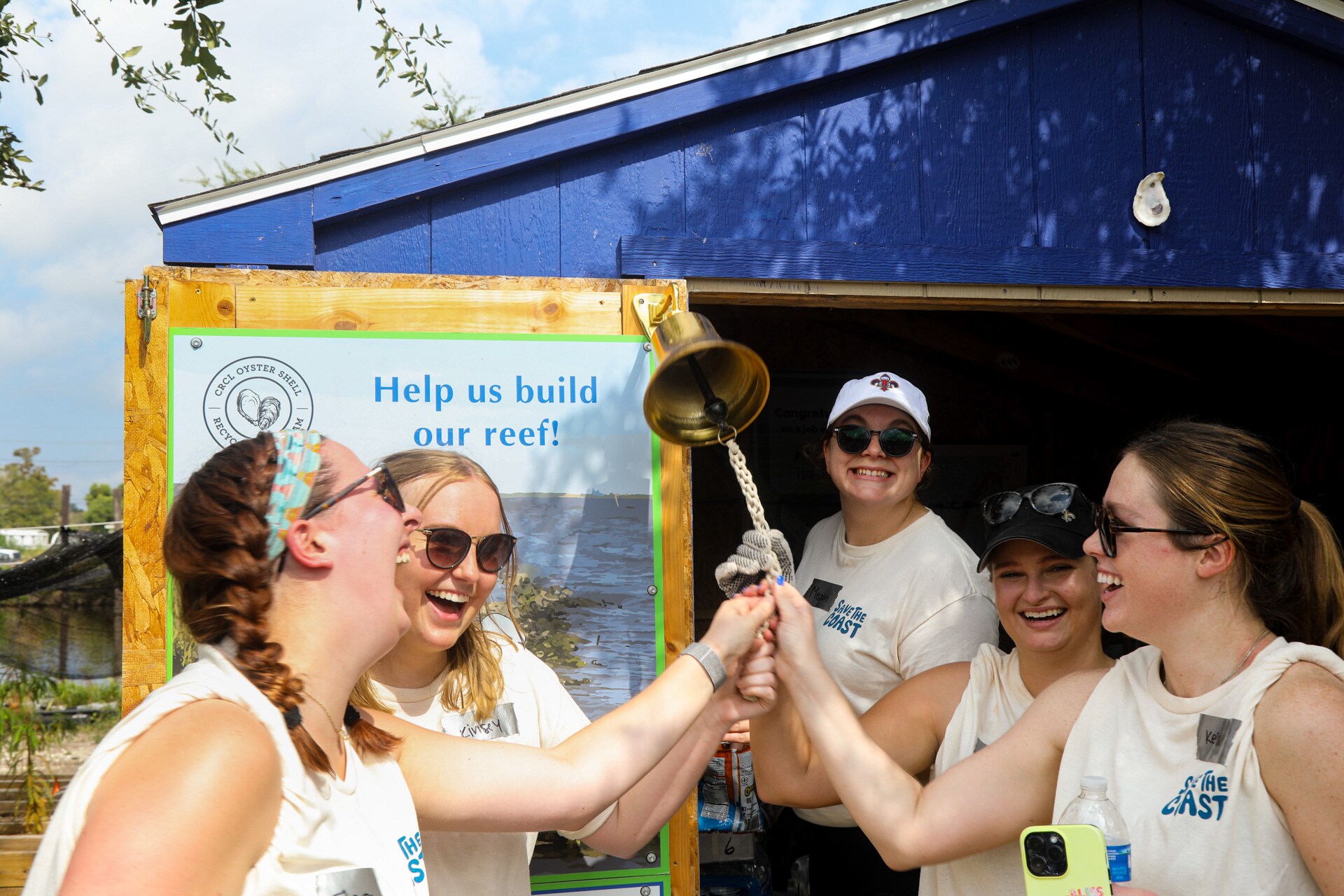 Photos: Pelicans employees participate in Oyster Shell Recycling ...