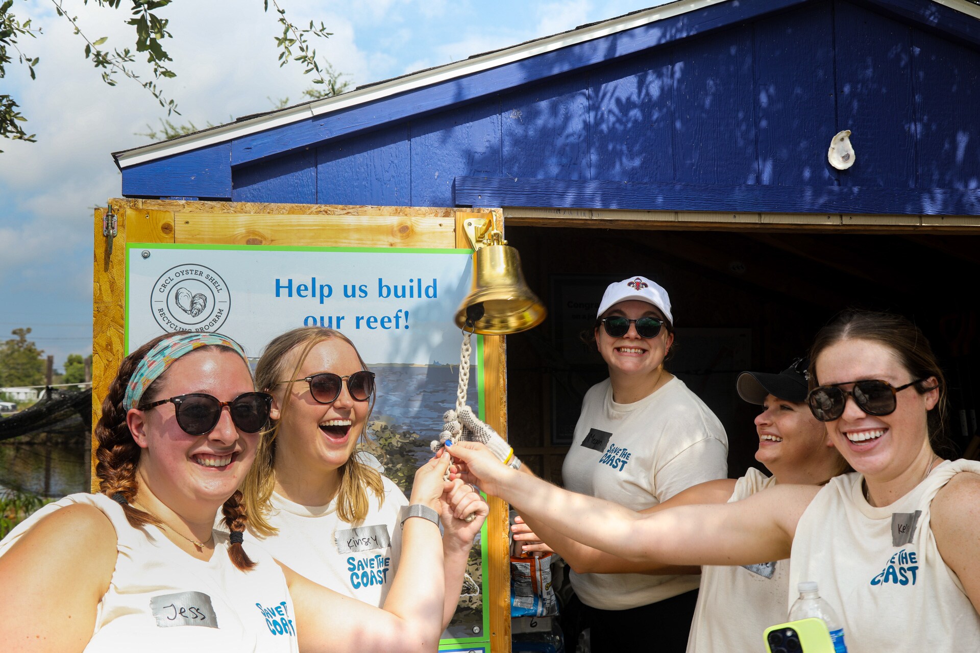 Photos: Pelicans employees participate in Oyster Shell Recycling ...