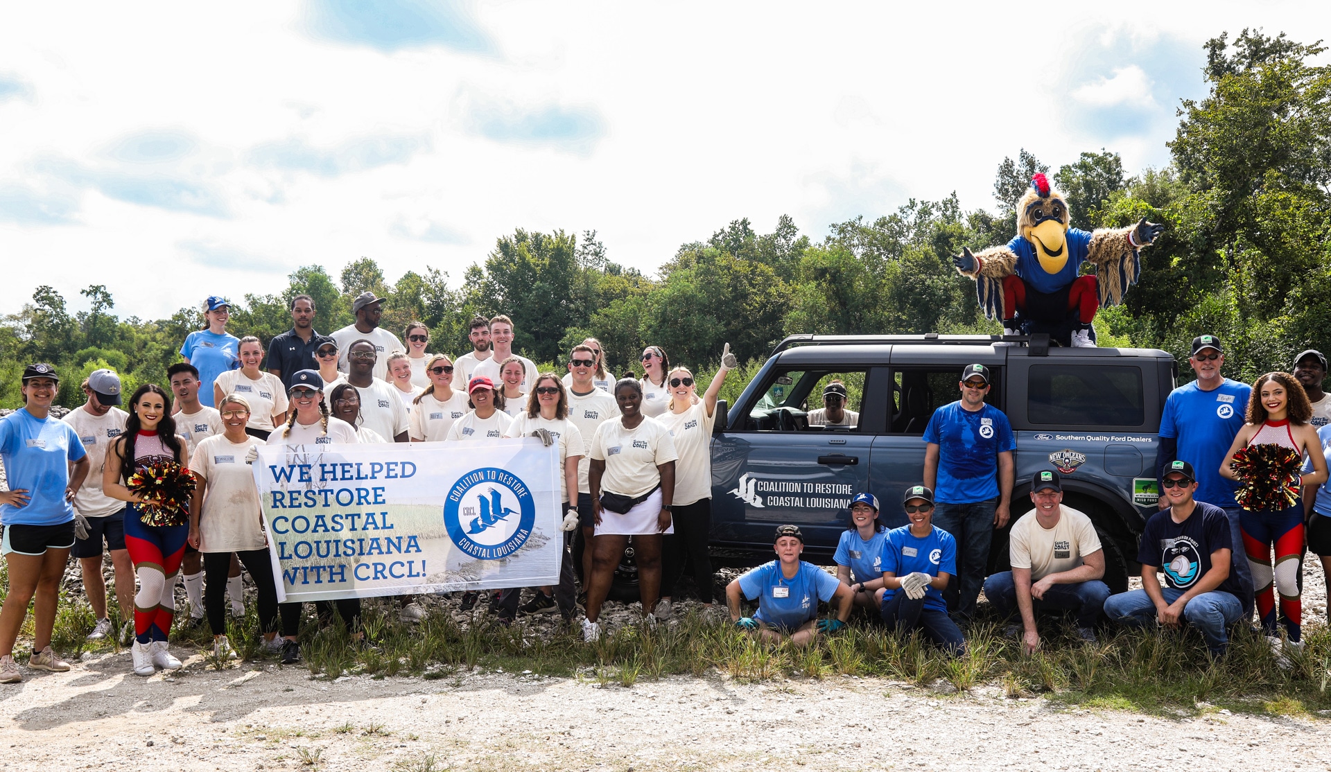 Photos: Pelicans employees participate in Oyster Shell Recycling ...
