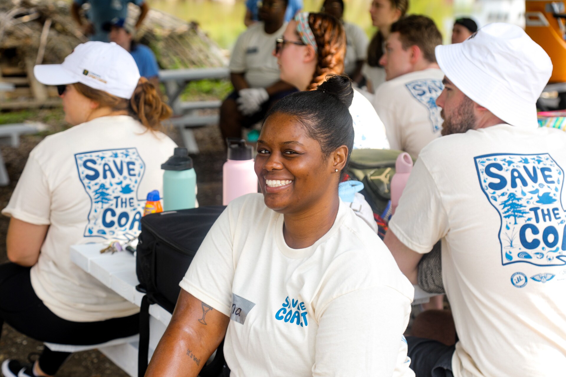 Photos: Pelicans employees participate in Oyster Shell Recycling ...