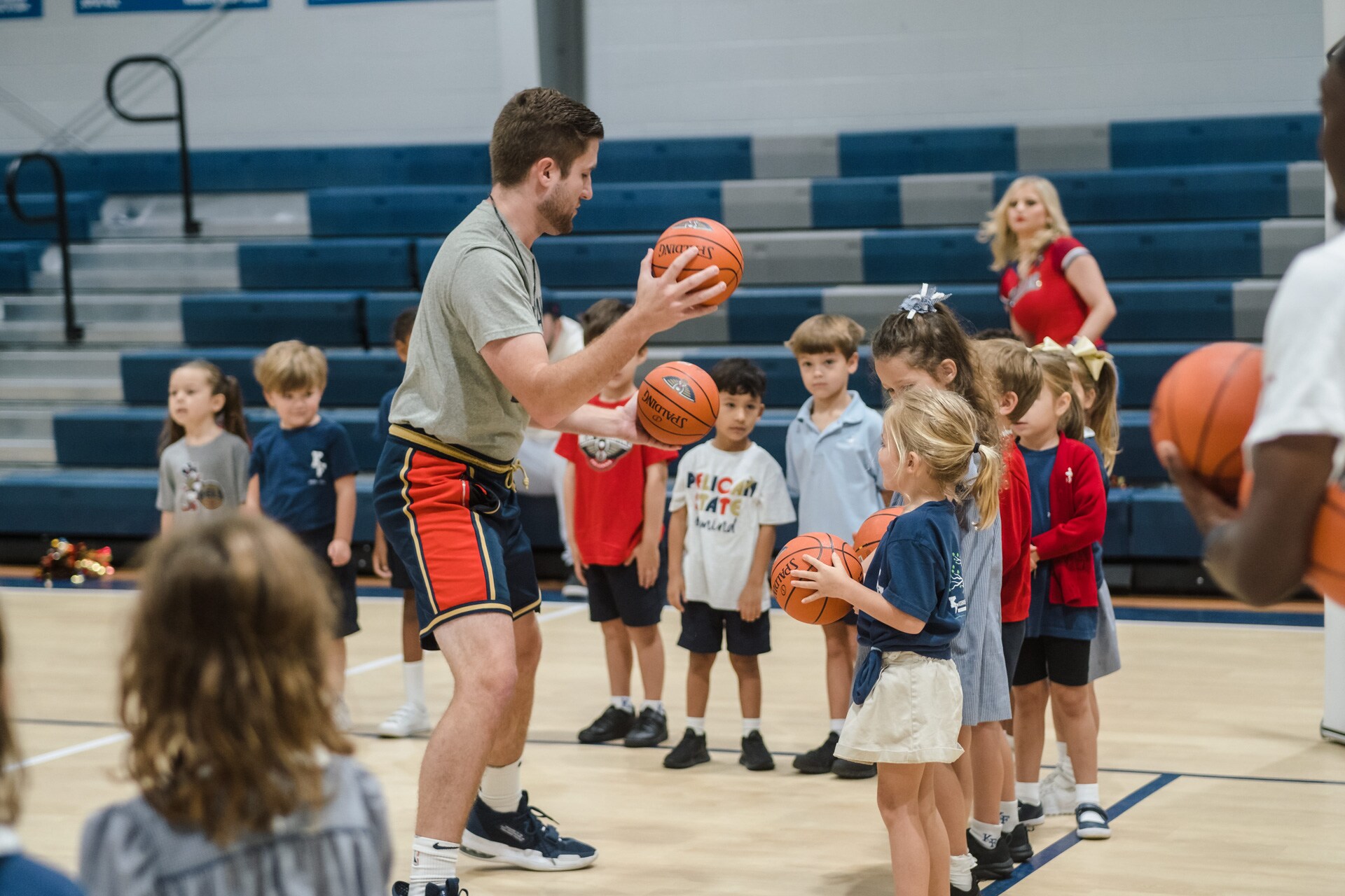 Photos: Pelicans host Jr. NBA Camp at Kehoe-France Photo Gallery | NBA.com