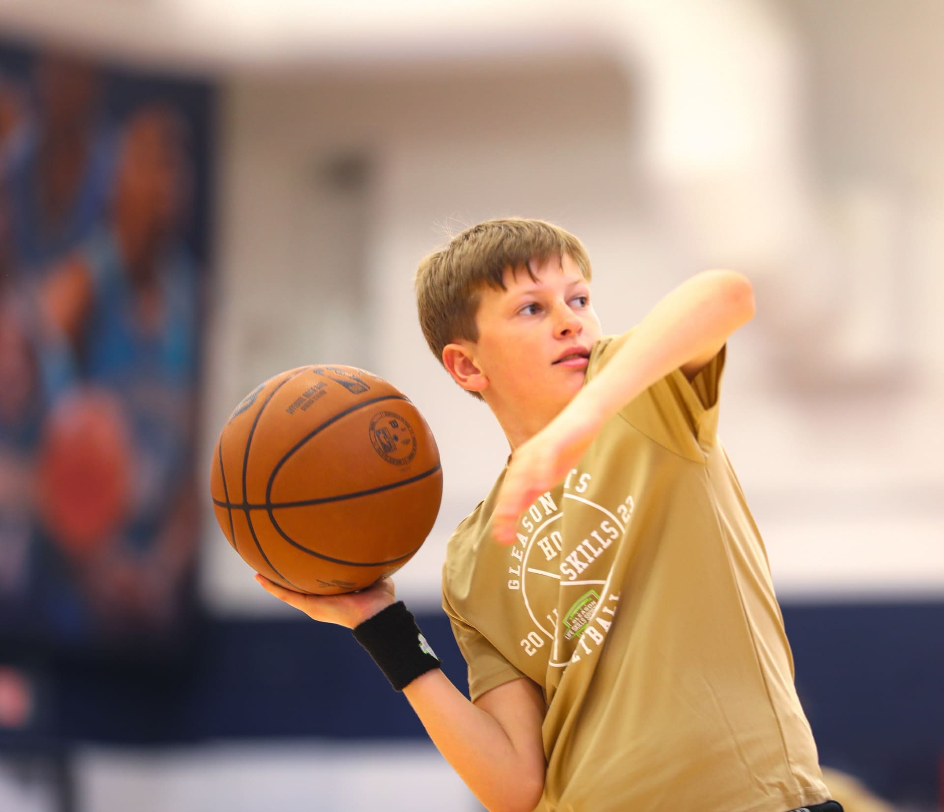 Photos: Steve Gleason, Pelicans host youth basketball camp Photo ...