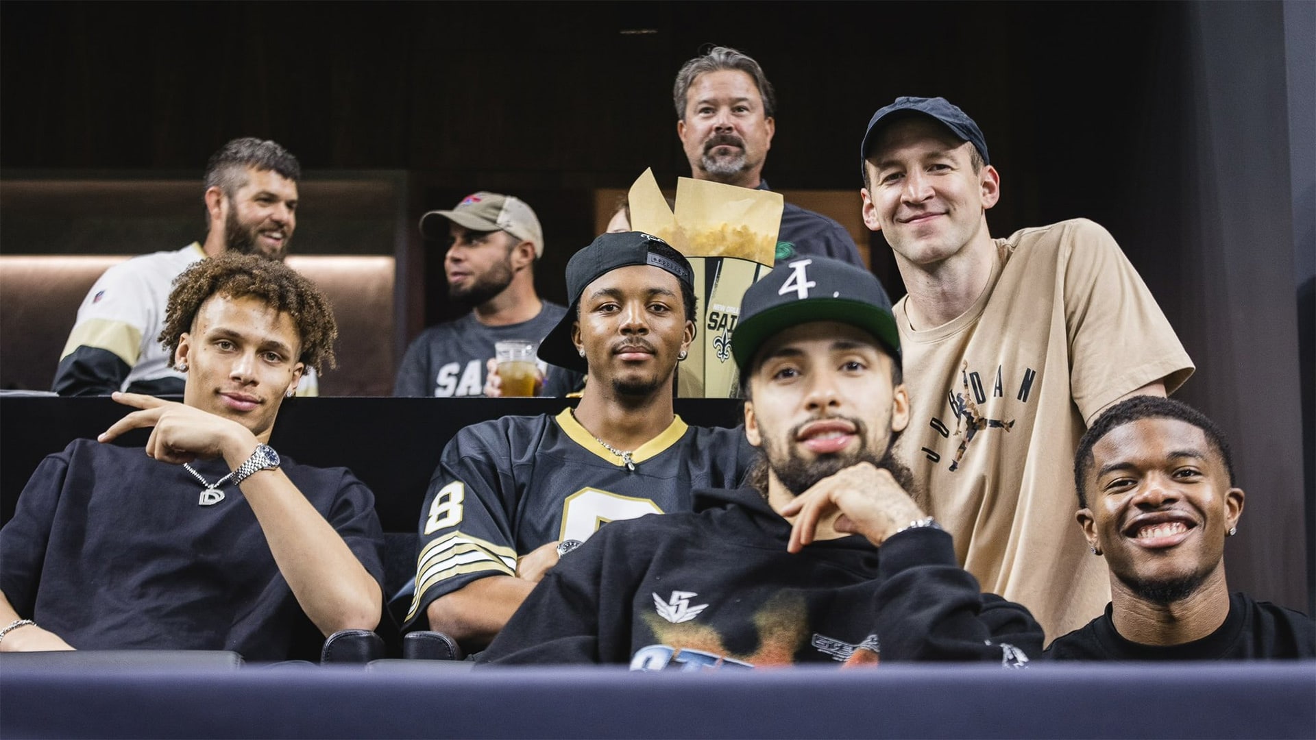 Photos: Pelicans attend Saints-Jaguars Thursday Night Football game ...