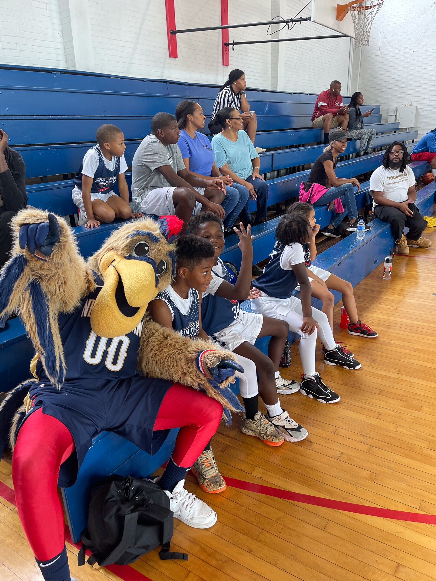 Photos: Pelicans celebrate Jr. Pelicans League tip off with BREC Photo ...