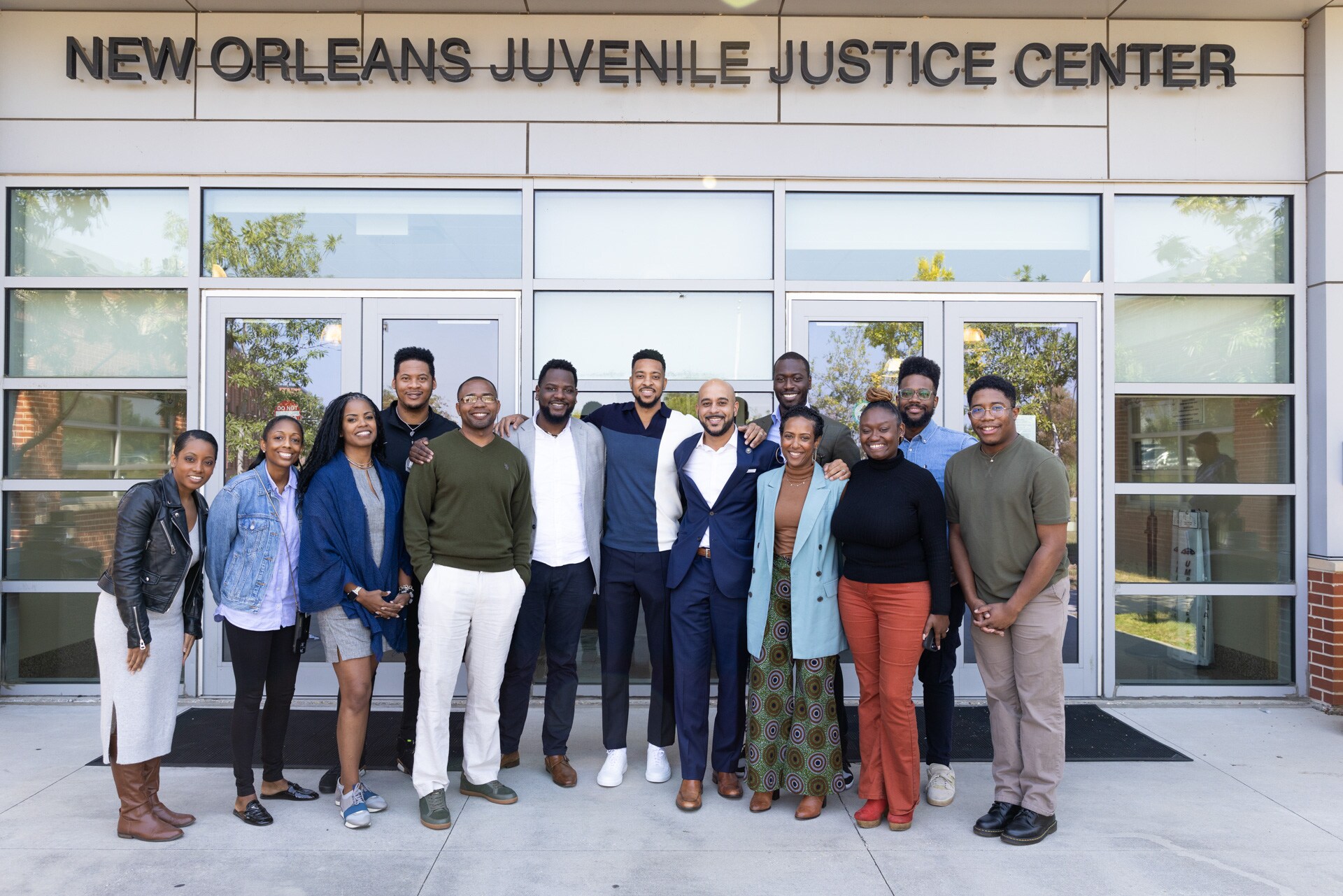 Photos: CJ McCollum visits Travis Hill School and Juvenile Justice ...