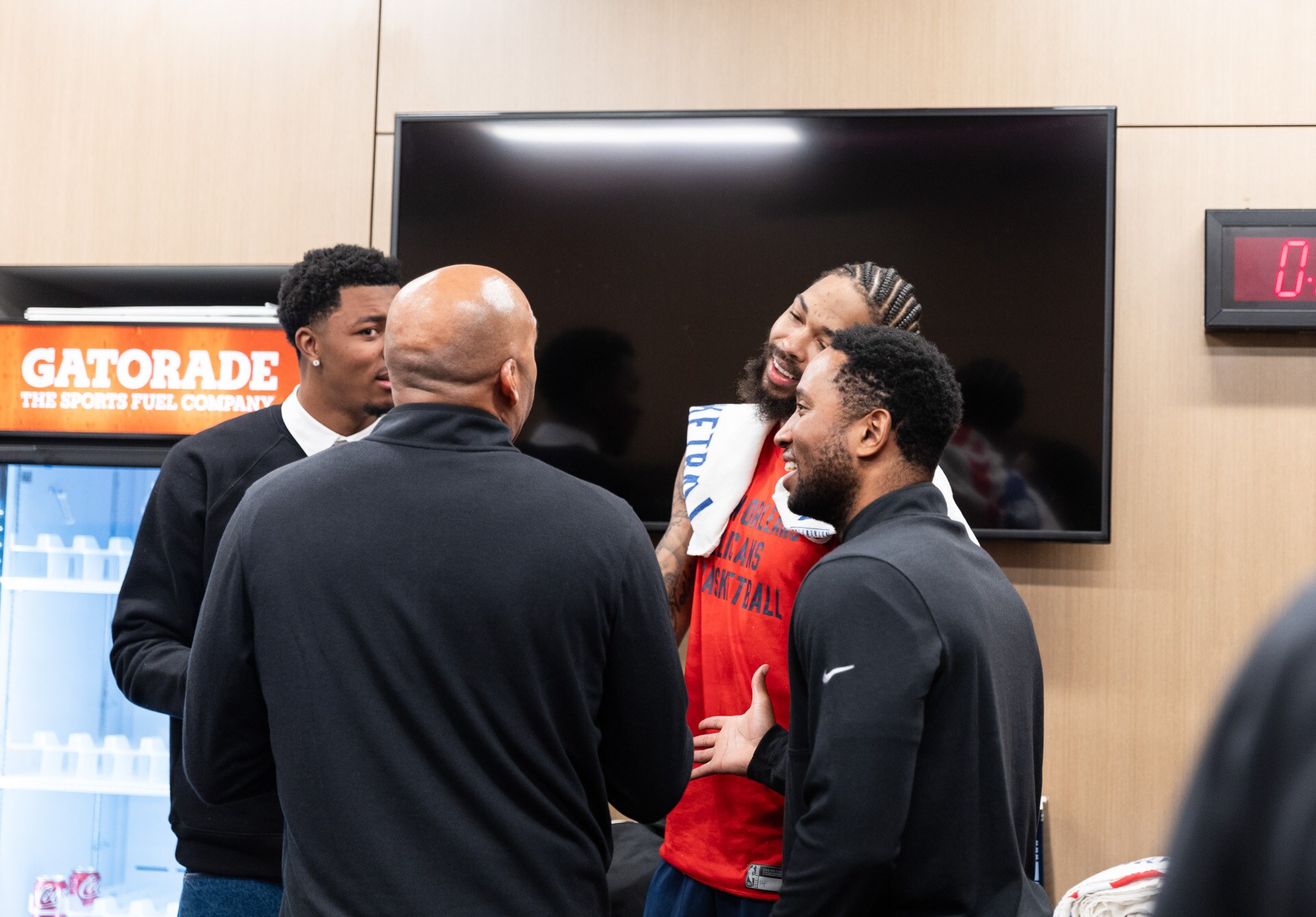 All-Access Photos: Inside Pelicans locker room after season opening win ...