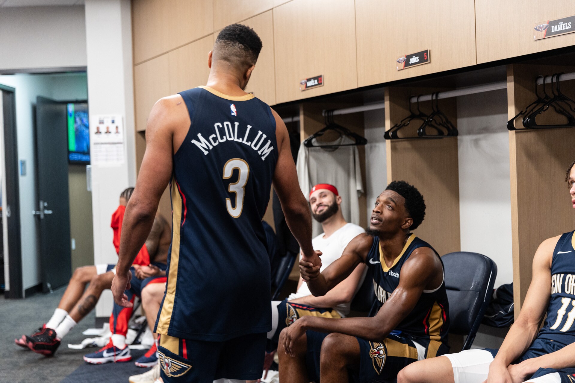 All-Access Photos: Inside Pelicans locker room after season opening win ...