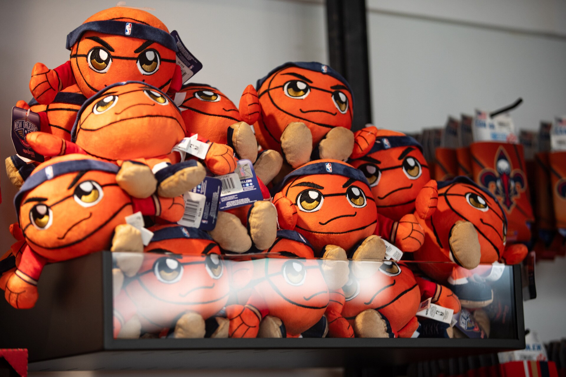 Photos: Pelicans Team Store at the Smoothie King Center prepares for ...