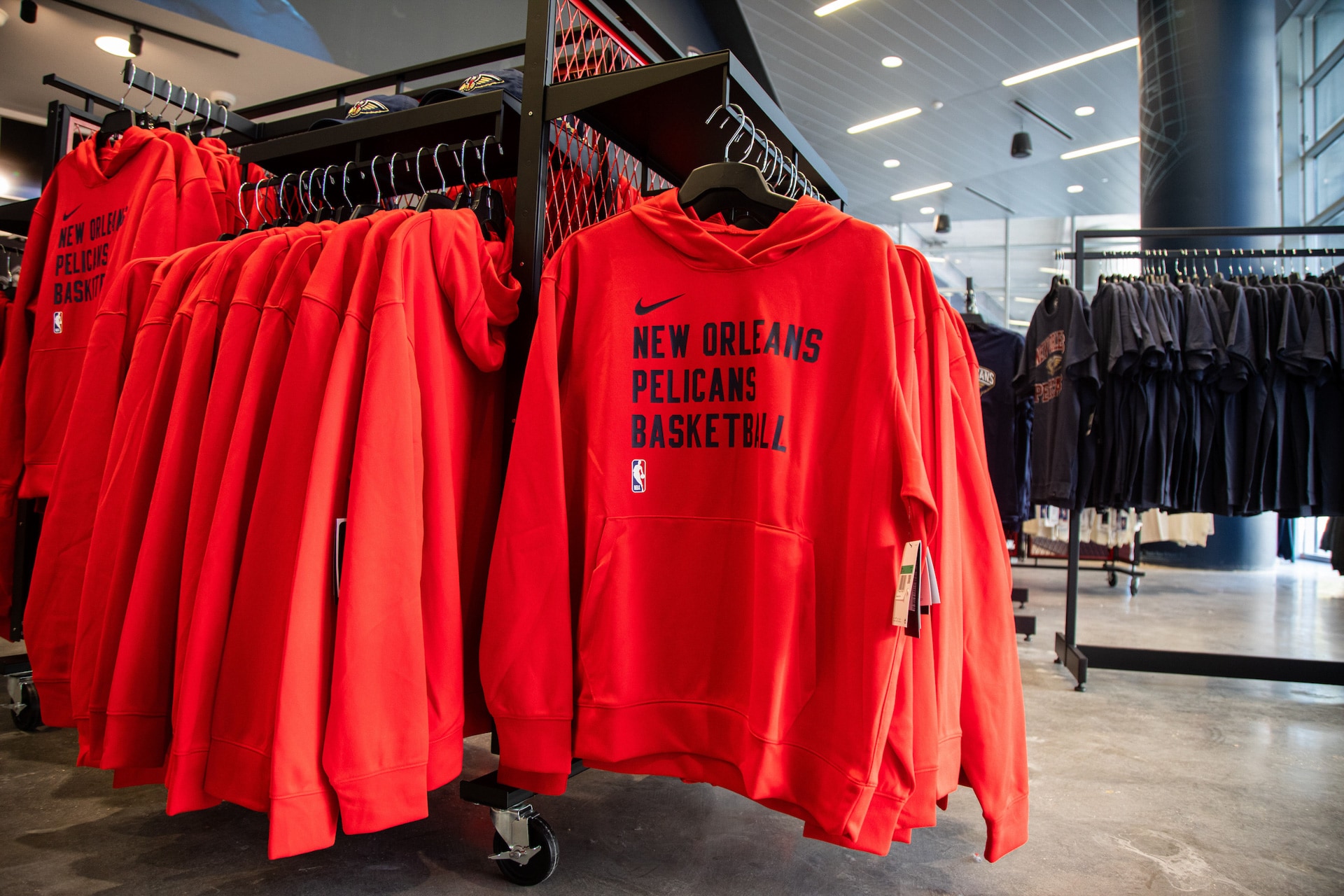 Photos: Pelicans Team Store at the Smoothie King Center prepares for ...