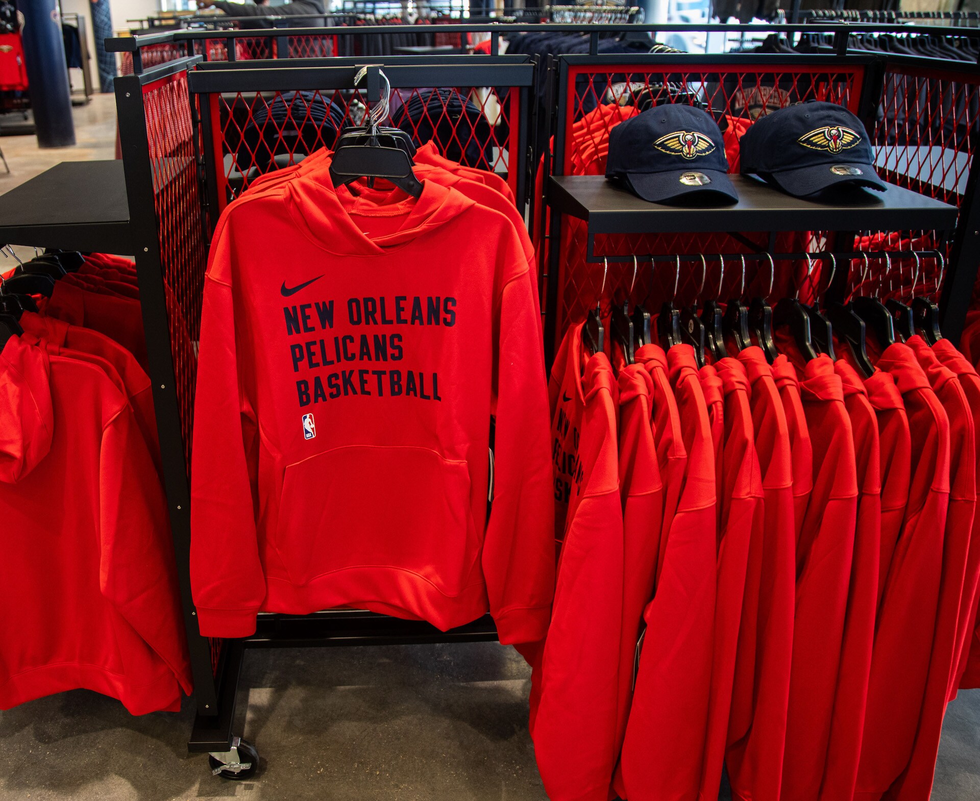 Photos: Pelicans Team Store at the Smoothie King Center prepares for ...