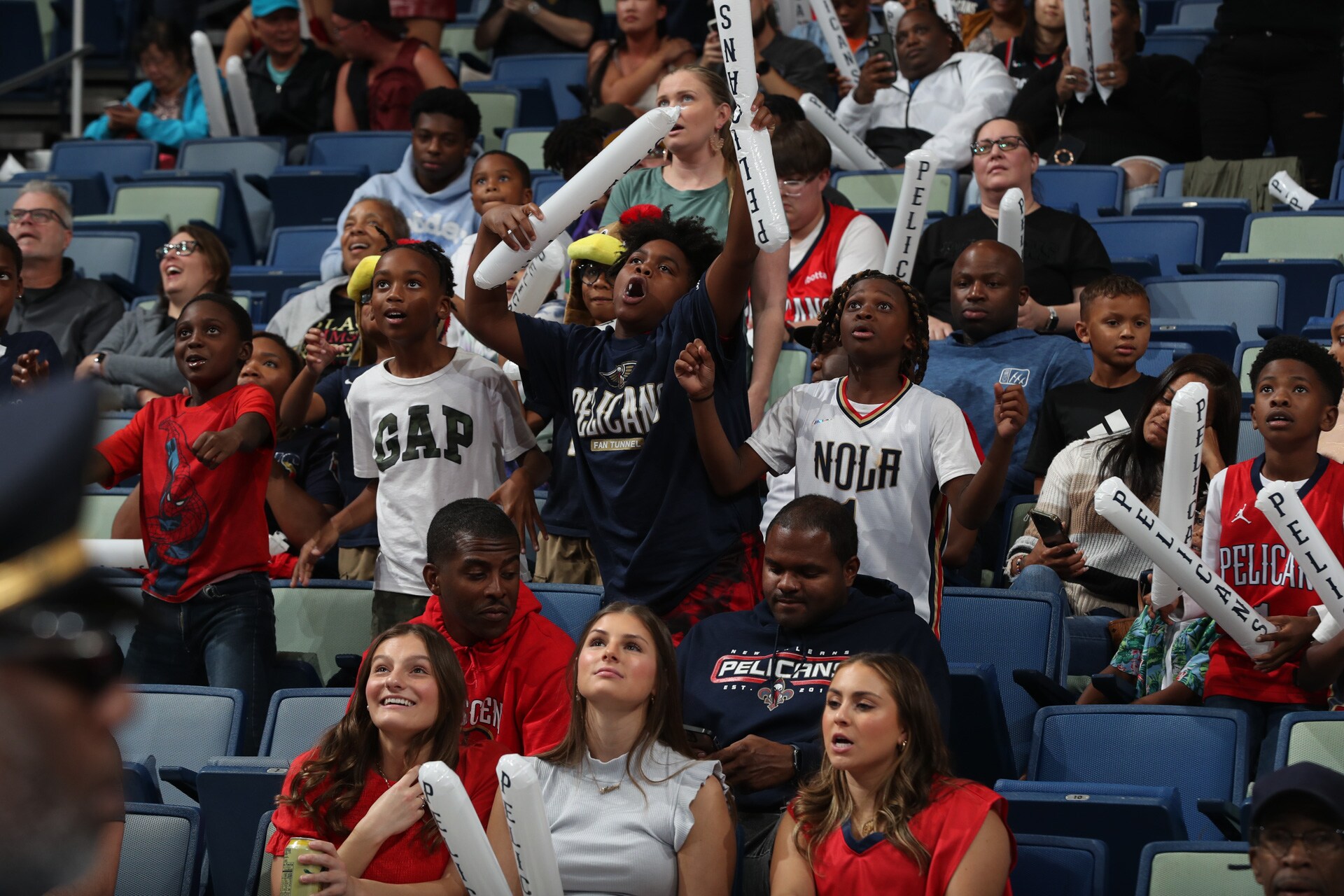 Photos: Pelicans vs. Magic | Preseason Fans and Entertainment 10/10/23 ...