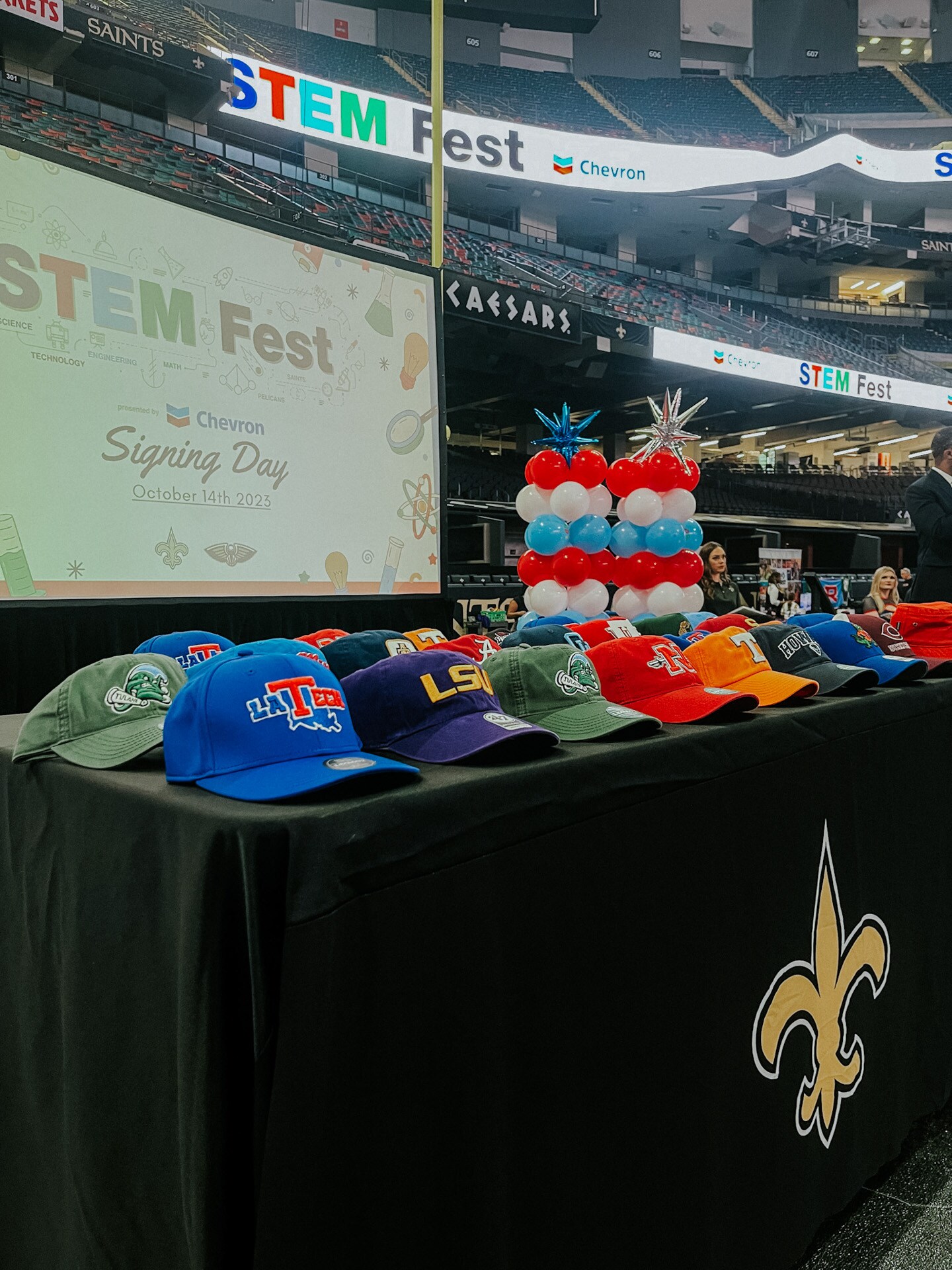 Photos: Pelicans, Saints and Chevron host STEM Fest 2023 Photo Gallery | NBA.com