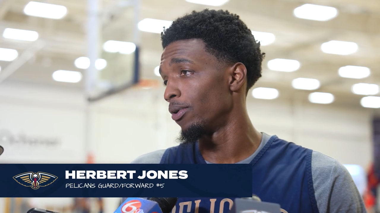 Herbert Jones talks playing small-ball center, three-point shooting 10 ...