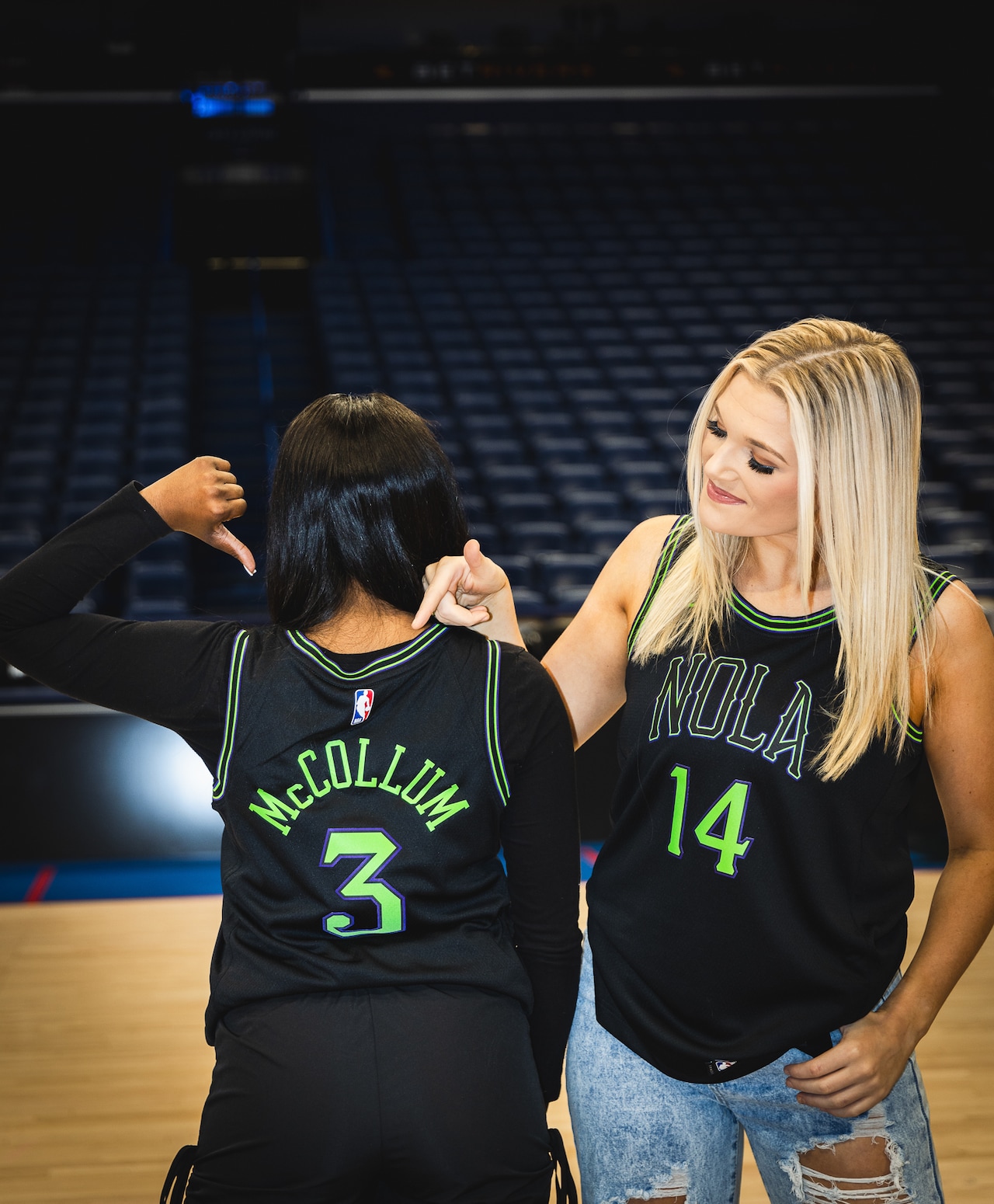 Photos: PelSquad showcase new City Edition gear Photo Gallery | NBA.com