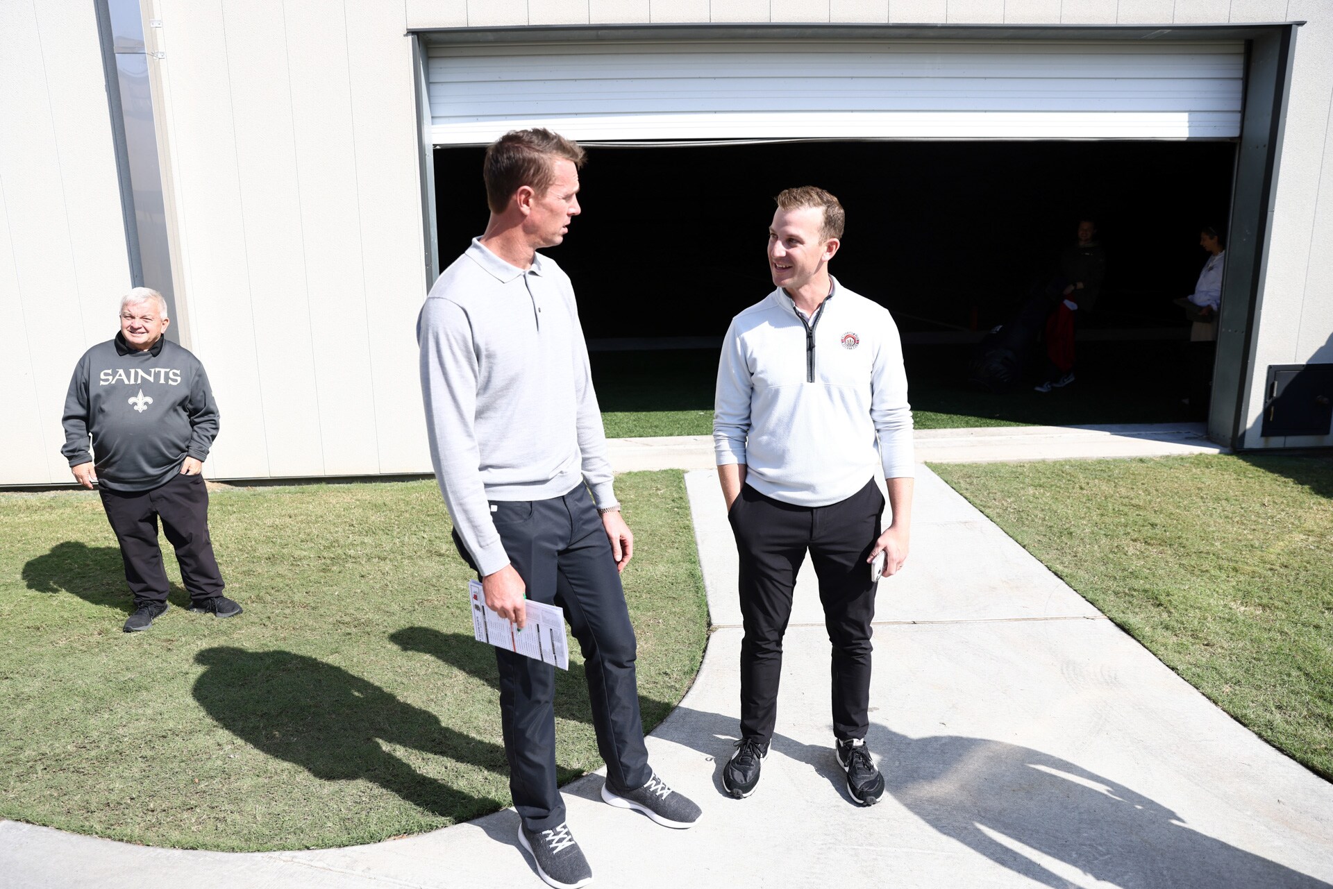 Photos: Matt Ryan meets Matt Ryan meets Matt Ryan at the Ochsner Sports ...