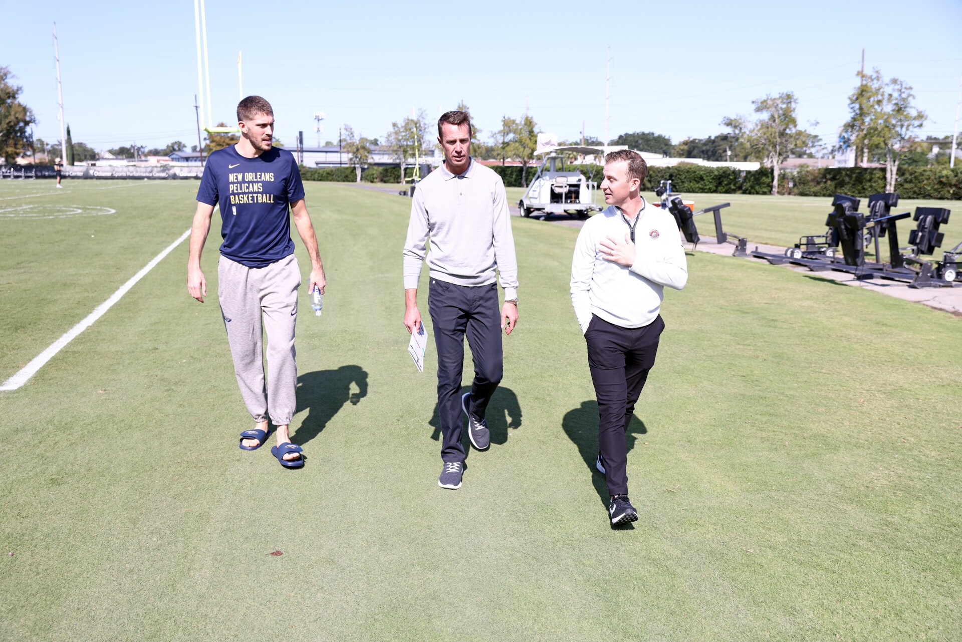 Photos: Matt Ryan meets Matt Ryan meets Matt Ryan at the Ochsner Sports ...