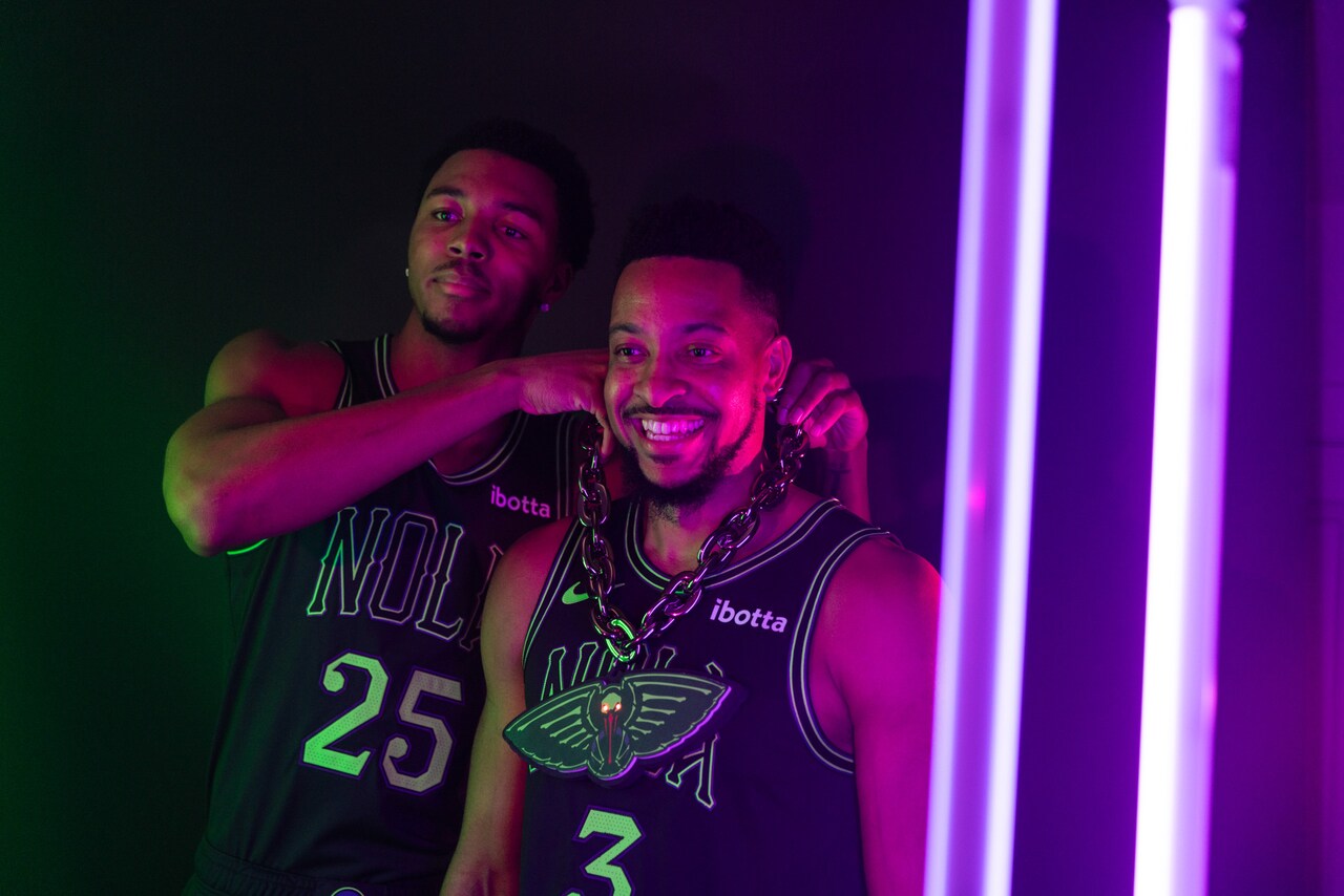All-Access Photos: 2023-24 Pelicans City Edition uniform reveal video ...