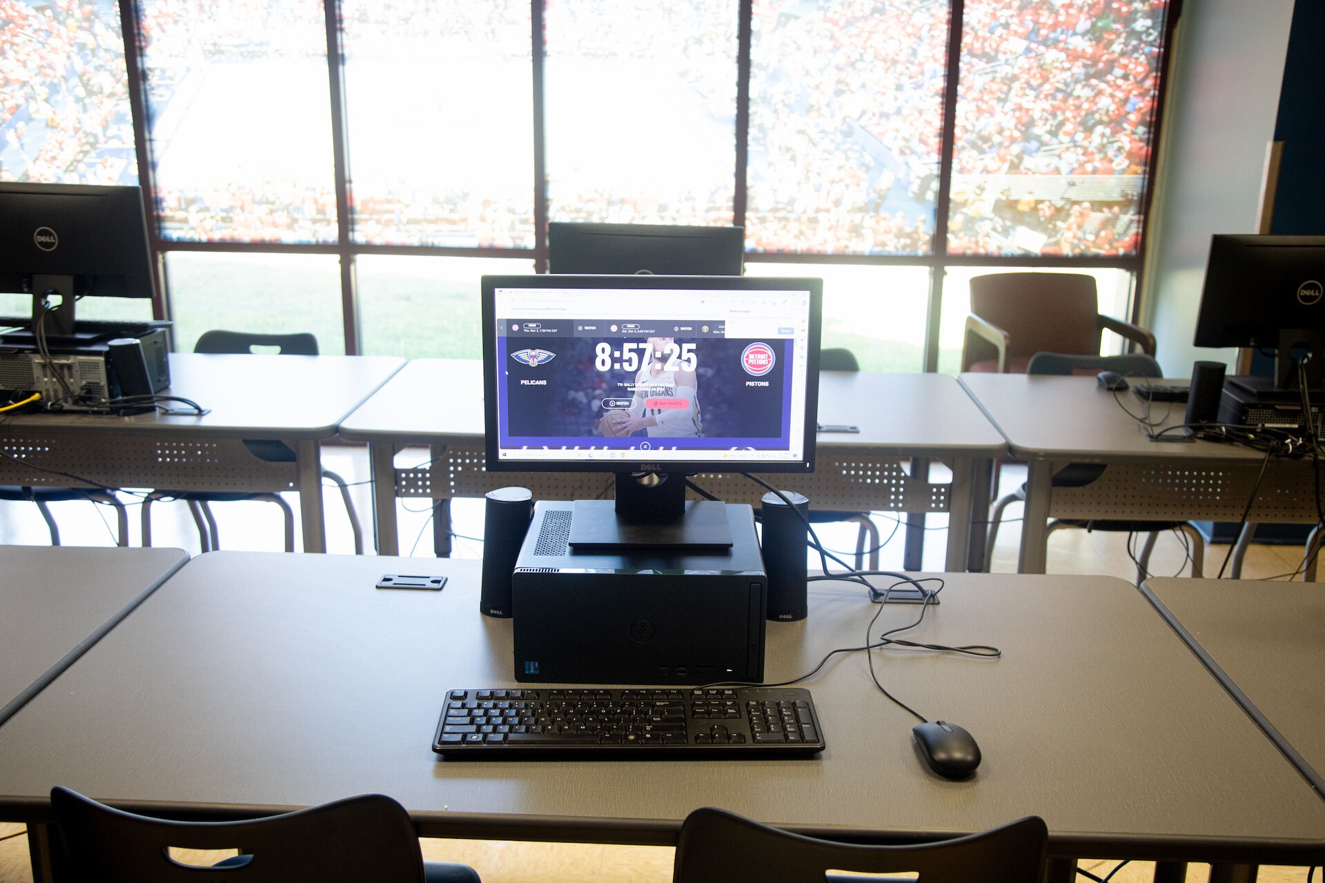 Photos: Pelicans, Ibotta install new computer lab at Fischer Community ...