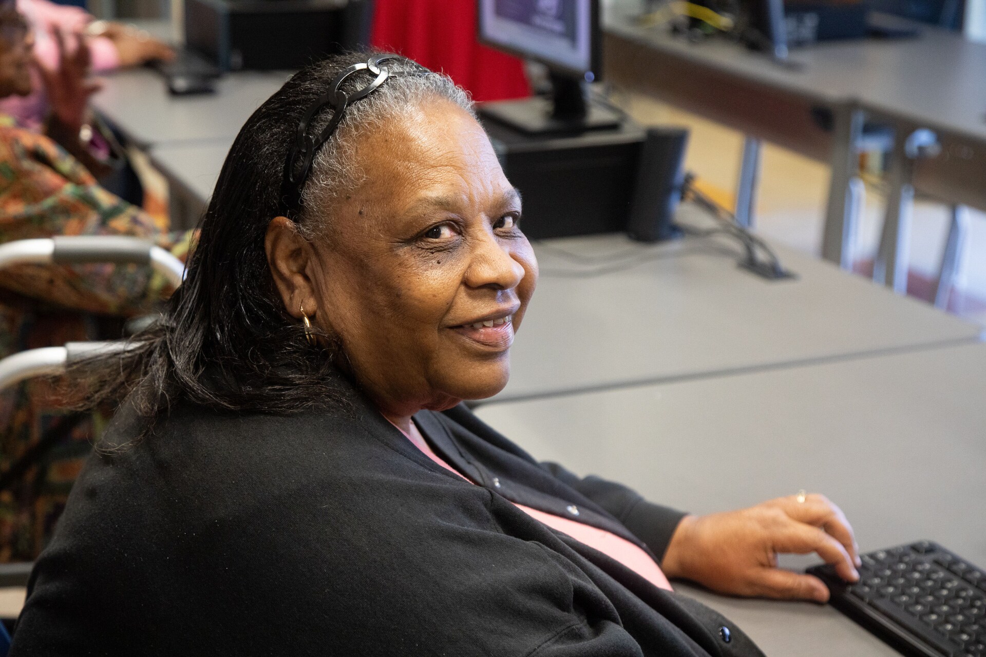 Photos: Pelicans, Ibotta install new computer lab at Fischer Community ...