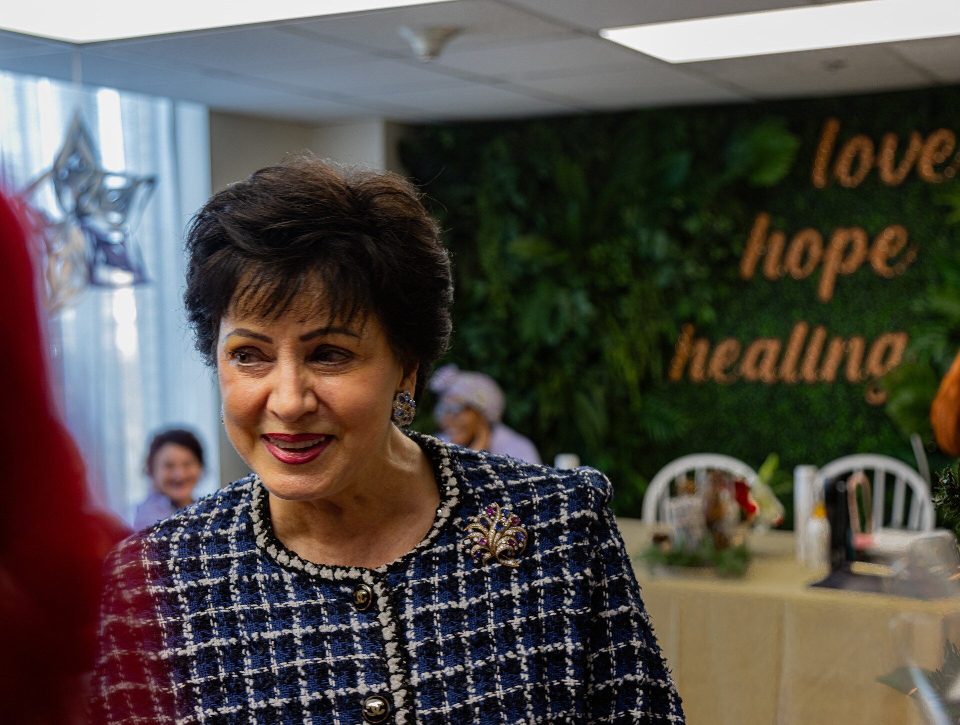 Photos: Gayle Benson visits Eden House | Month of Giving 2023 Photo ...