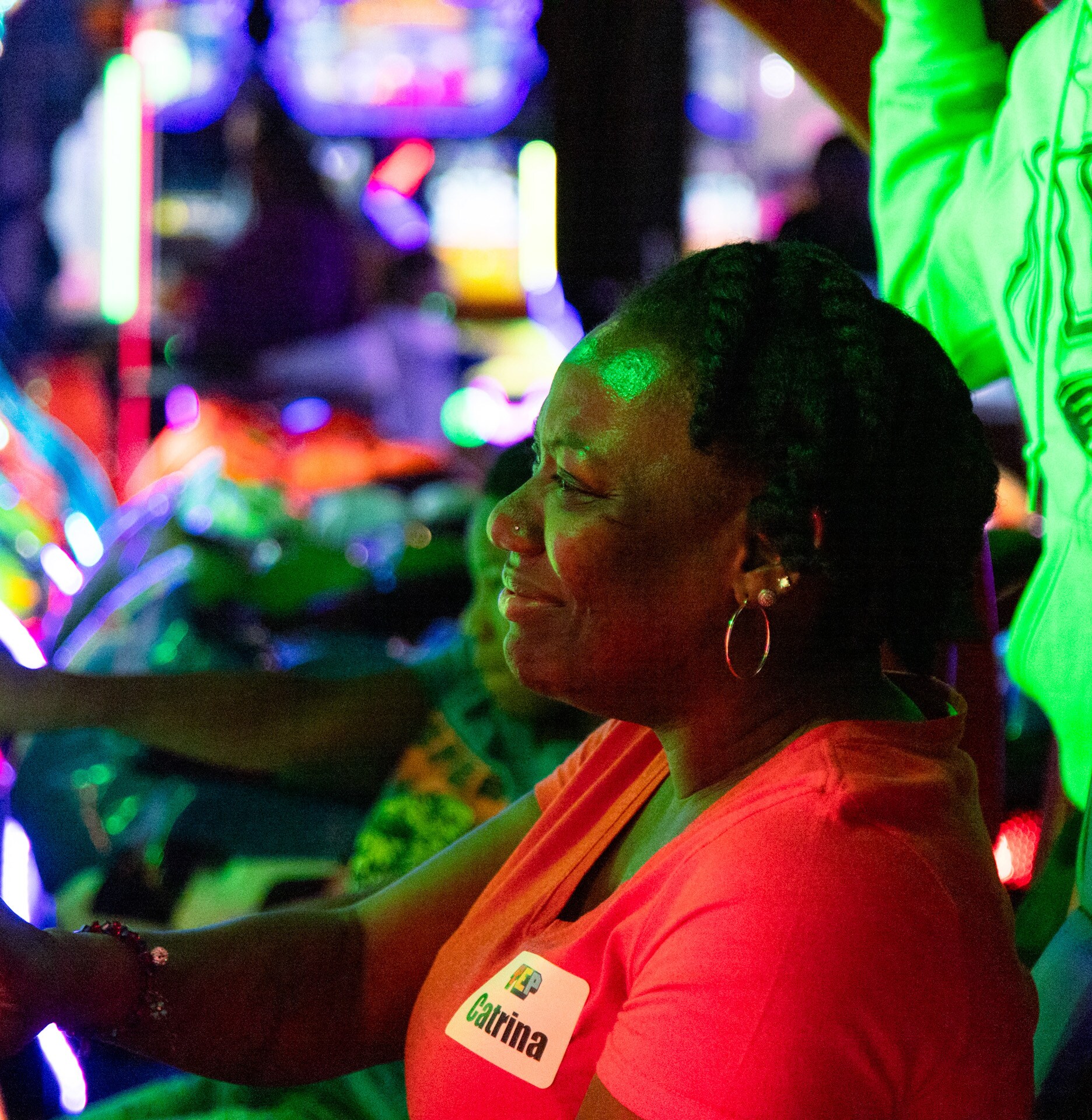 Photos: Jose Alvarado hosts YEP families at Dave and Busters Photo ...