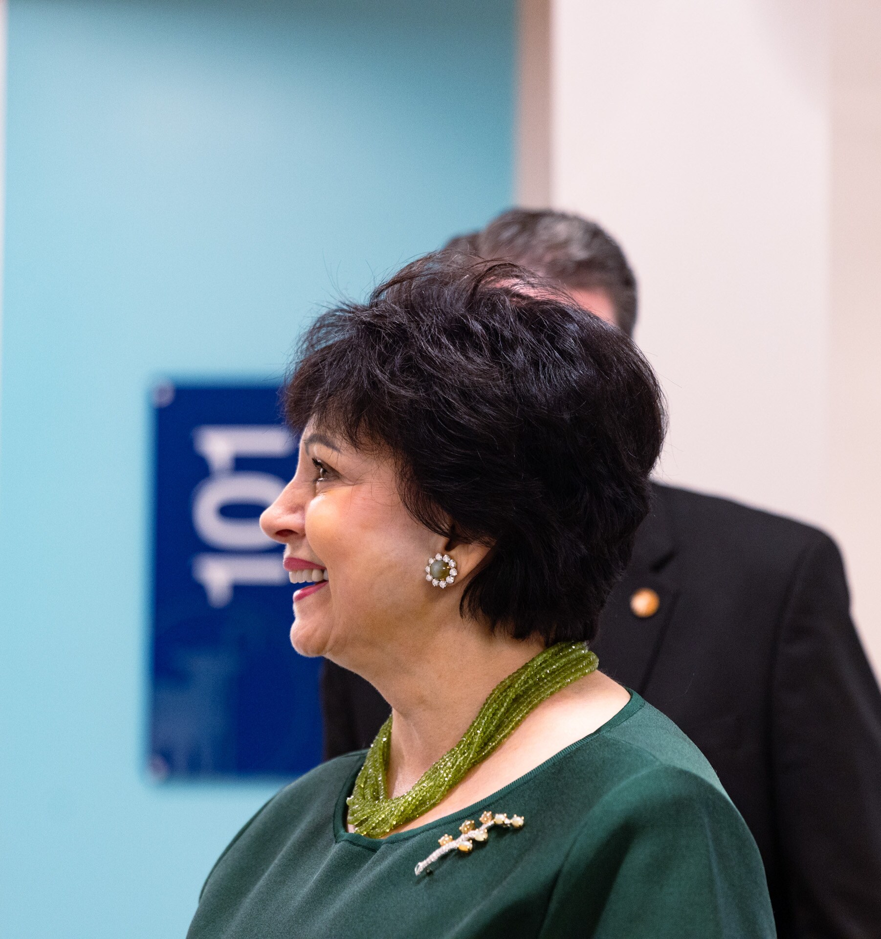 Photos: Gayle Benson visits Good Shepherd School | Month of Giving 2023 ...
