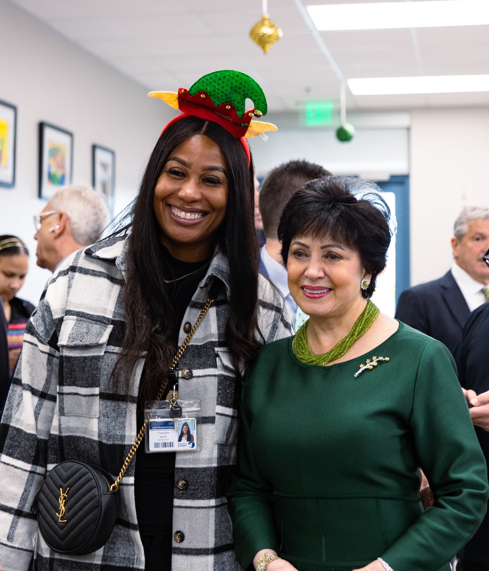 Photos: Gayle Benson visits Good Shepherd School | Month of Giving 2023 ...
