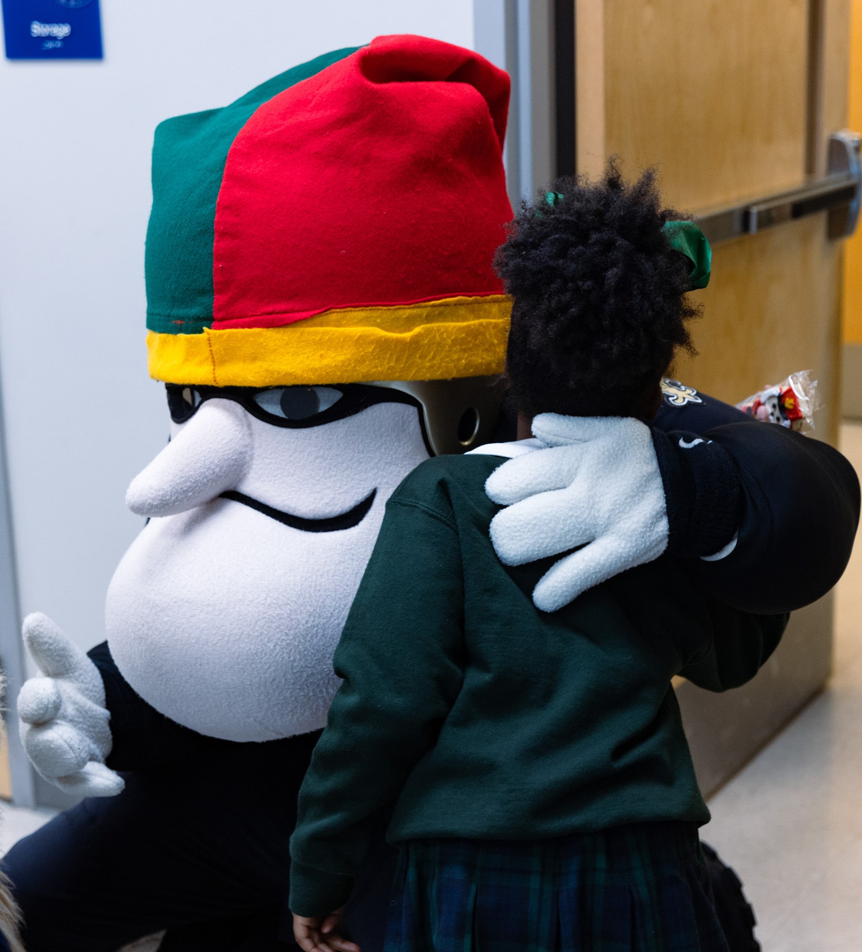 Photos: Gayle Benson visits Good Shepherd School | Month of Giving 2023 ...