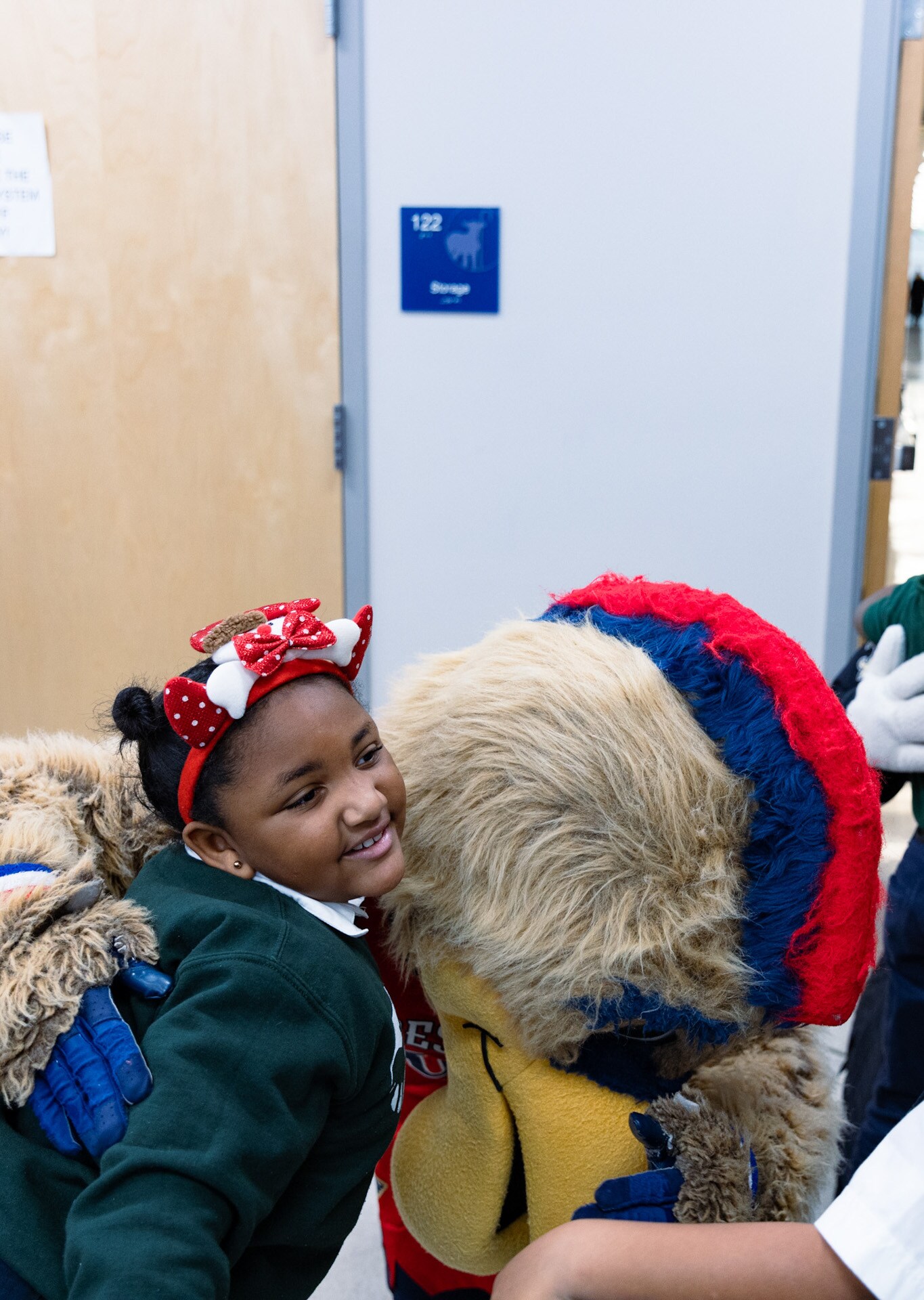 Photos: Gayle Benson visits Good Shepherd School | Month of Giving 2023 ...