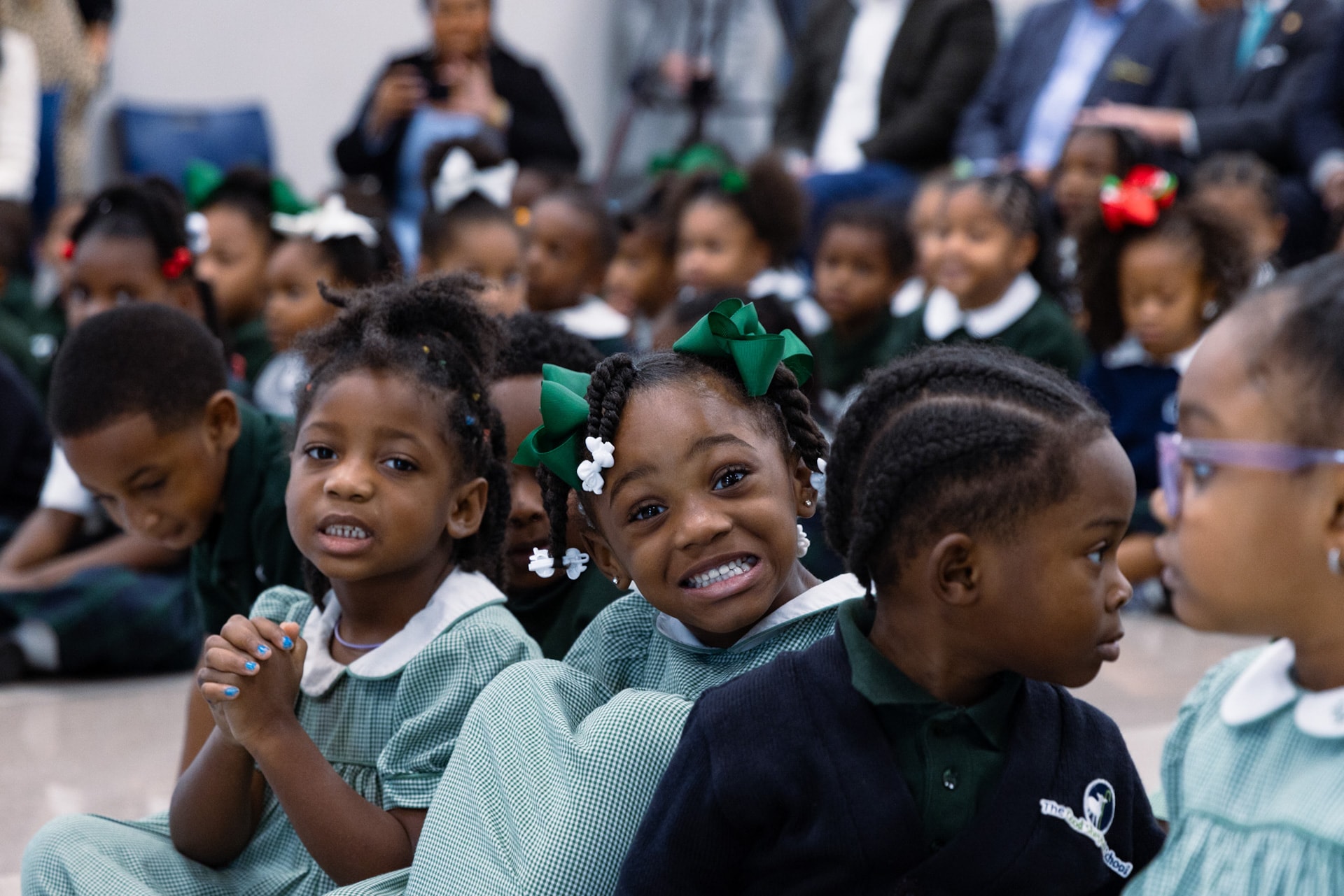 Photos: Gayle Benson visits Good Shepherd School | Month of Giving 2023 ...