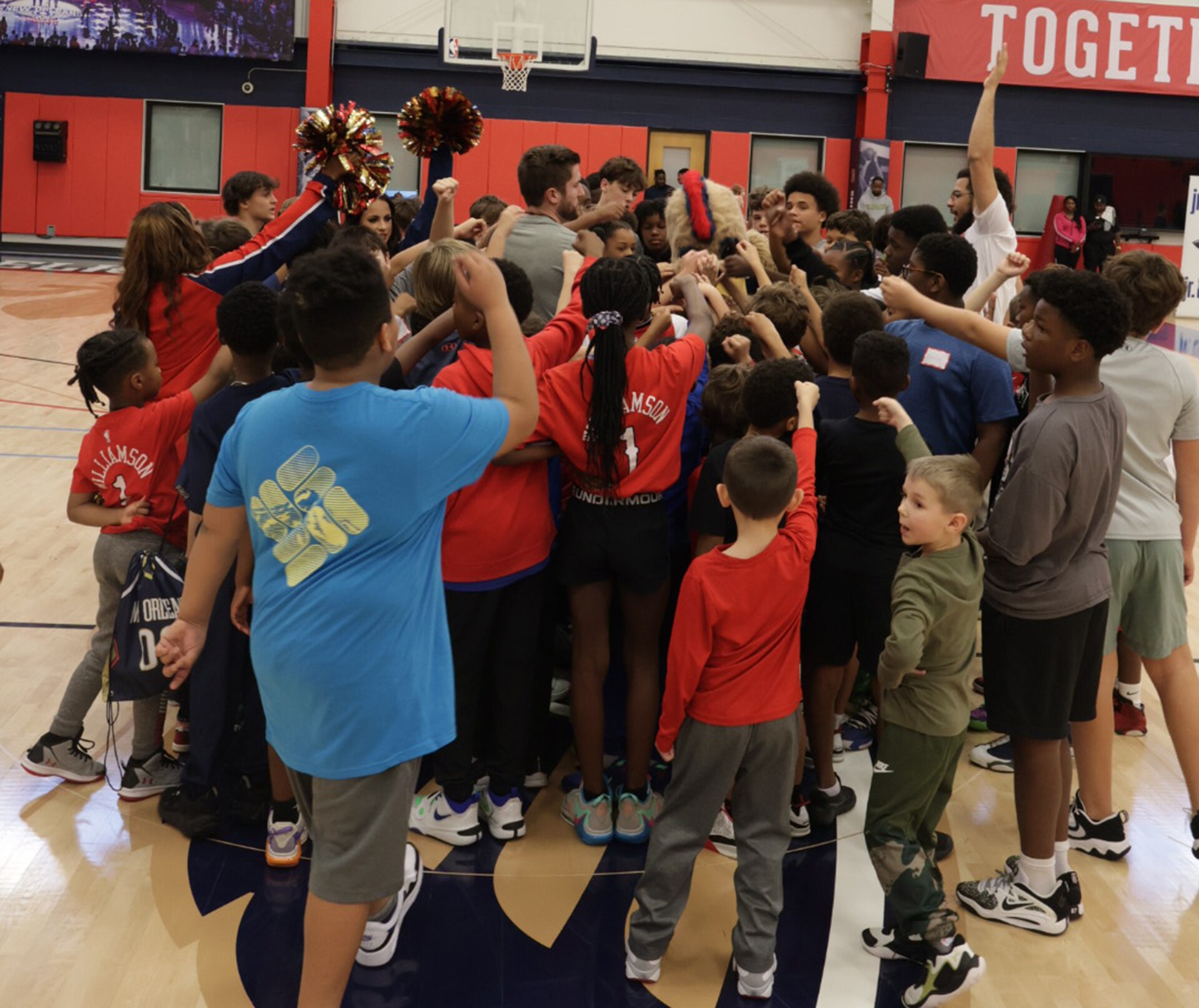 Photos: Pelicans host Jr. Pelicans Basketball Academy at Ochsner Sports ...