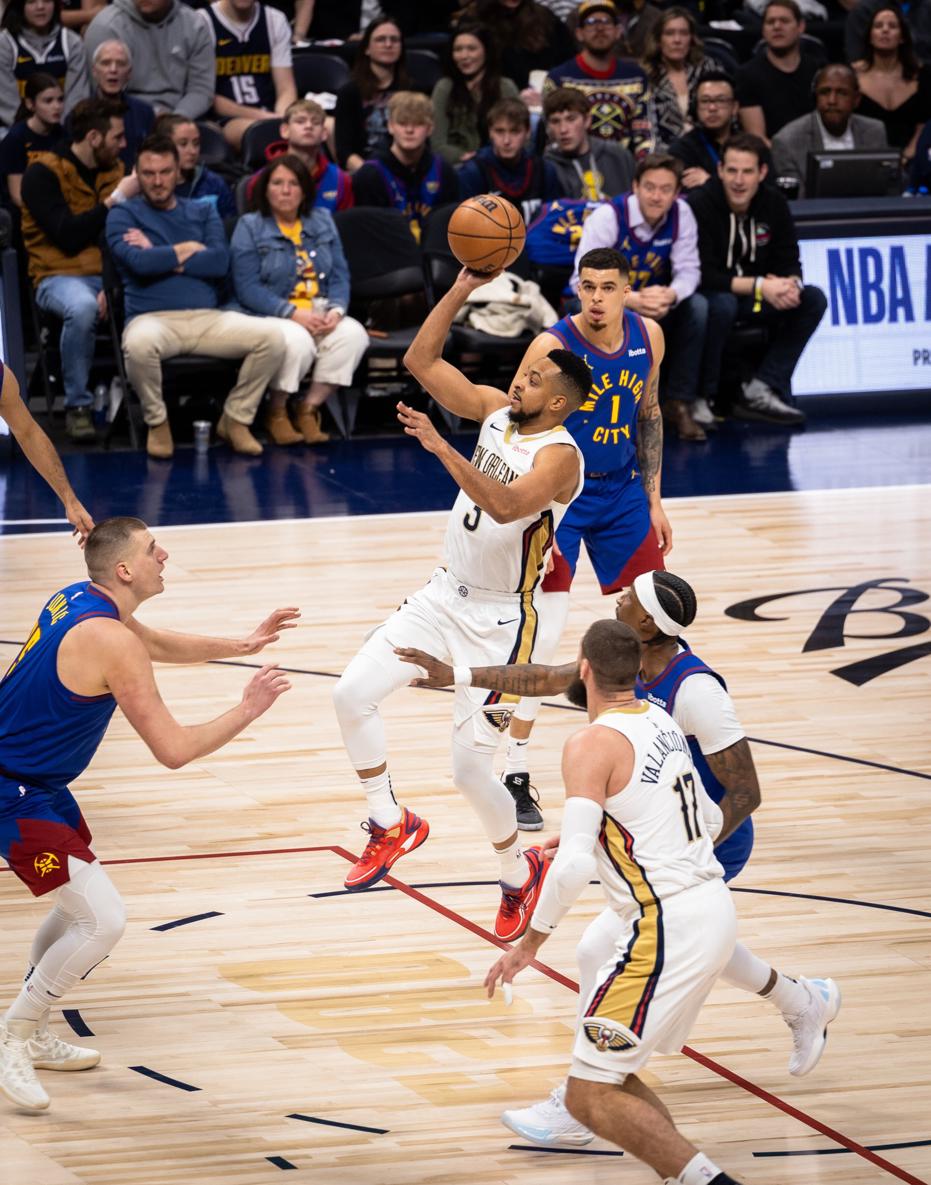 Photos: Pelicans at Nuggets | Game Action 1/12/2024 Photo Gallery | NBA.com