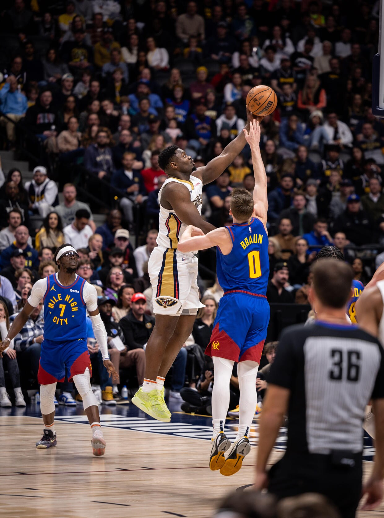 Photos: Pelicans at Nuggets | Game Action 1/12/2024 Photo Gallery | NBA.com