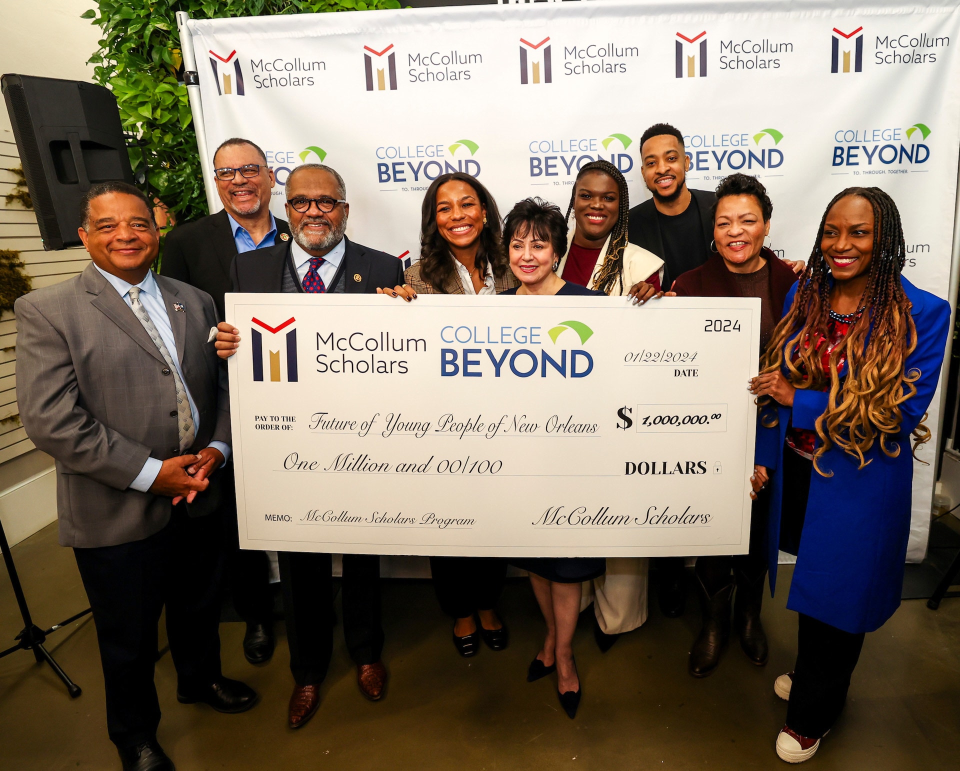 Photos: CJ McCollum announces McCollum Scholars scholarship program ...