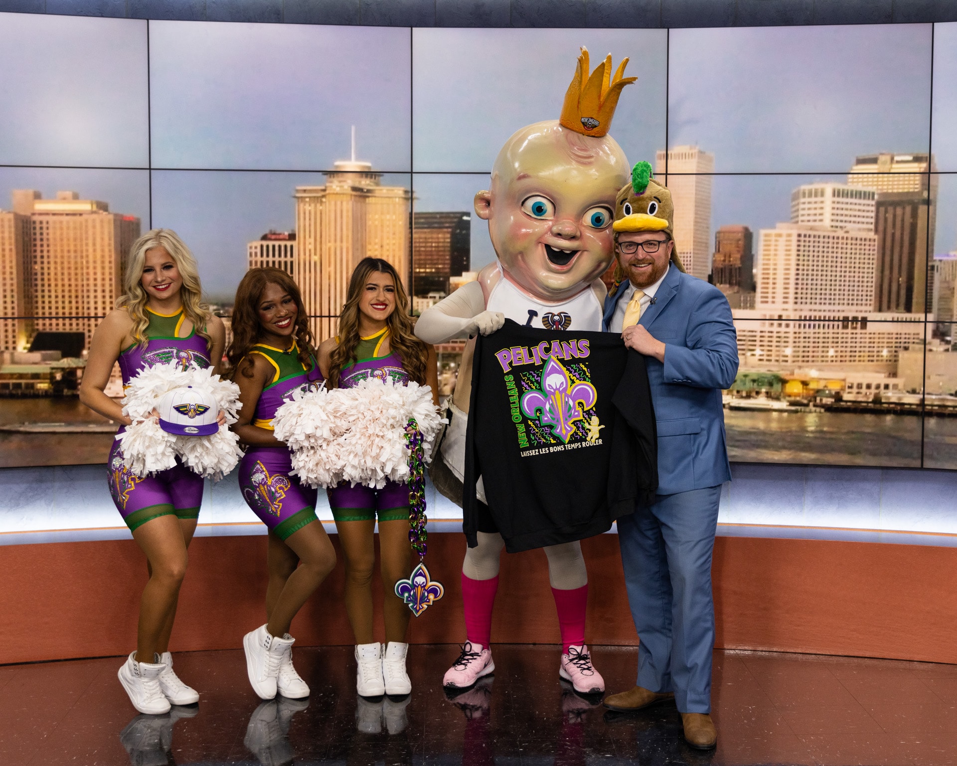 King Cake Baby Pelicans King Cake Baby Pelicans
