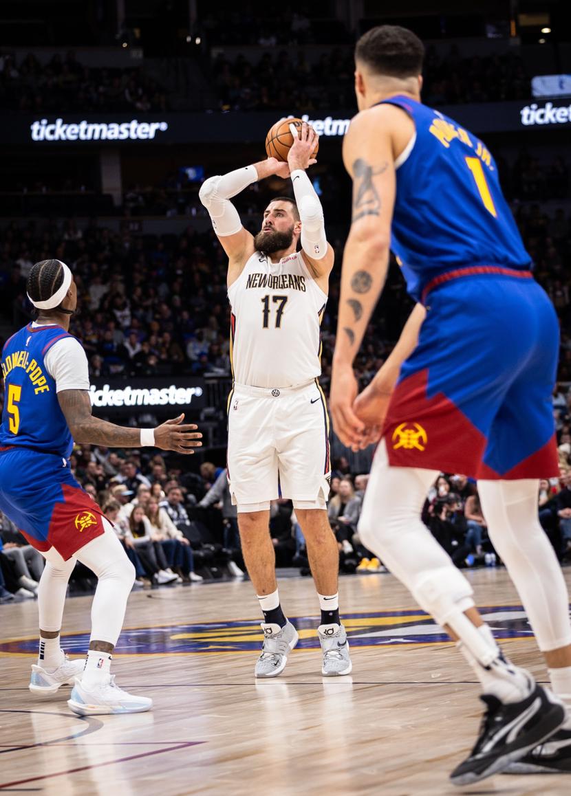 Photos: Pelicans at Nuggets | Game Action 1/12/2024 Photo Gallery | NBA.com