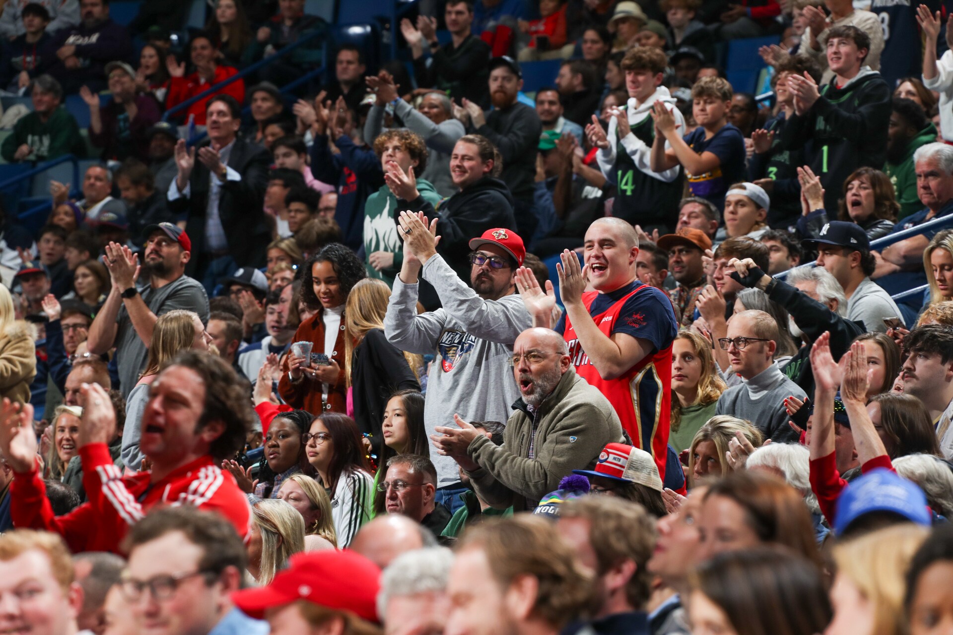 Photos: Pelicans vs. Nets | Fans and Entertainment 1/2/24 Photo Gallery ...