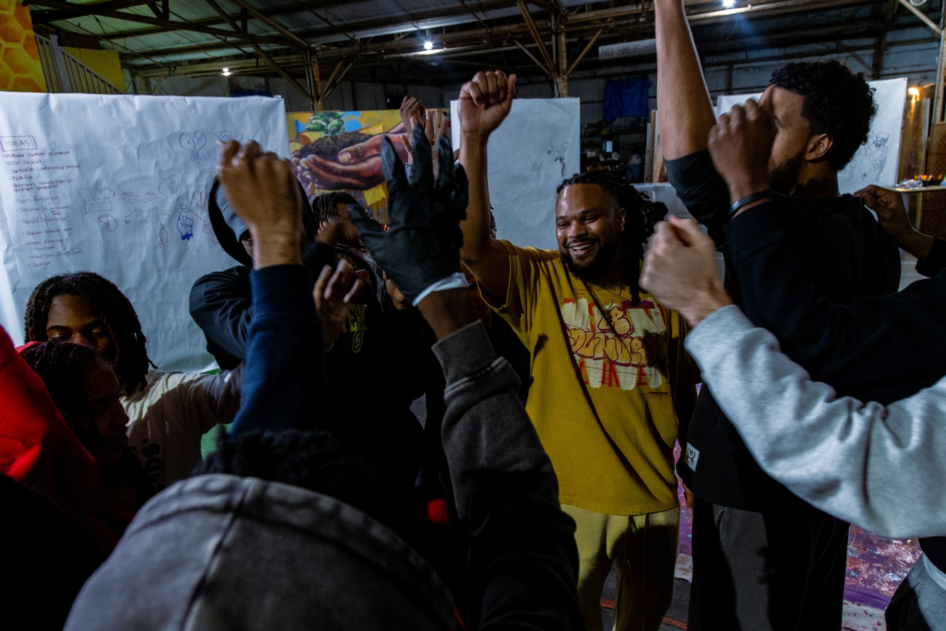 Photos: Pelicans players help create Black History Month basketball ...